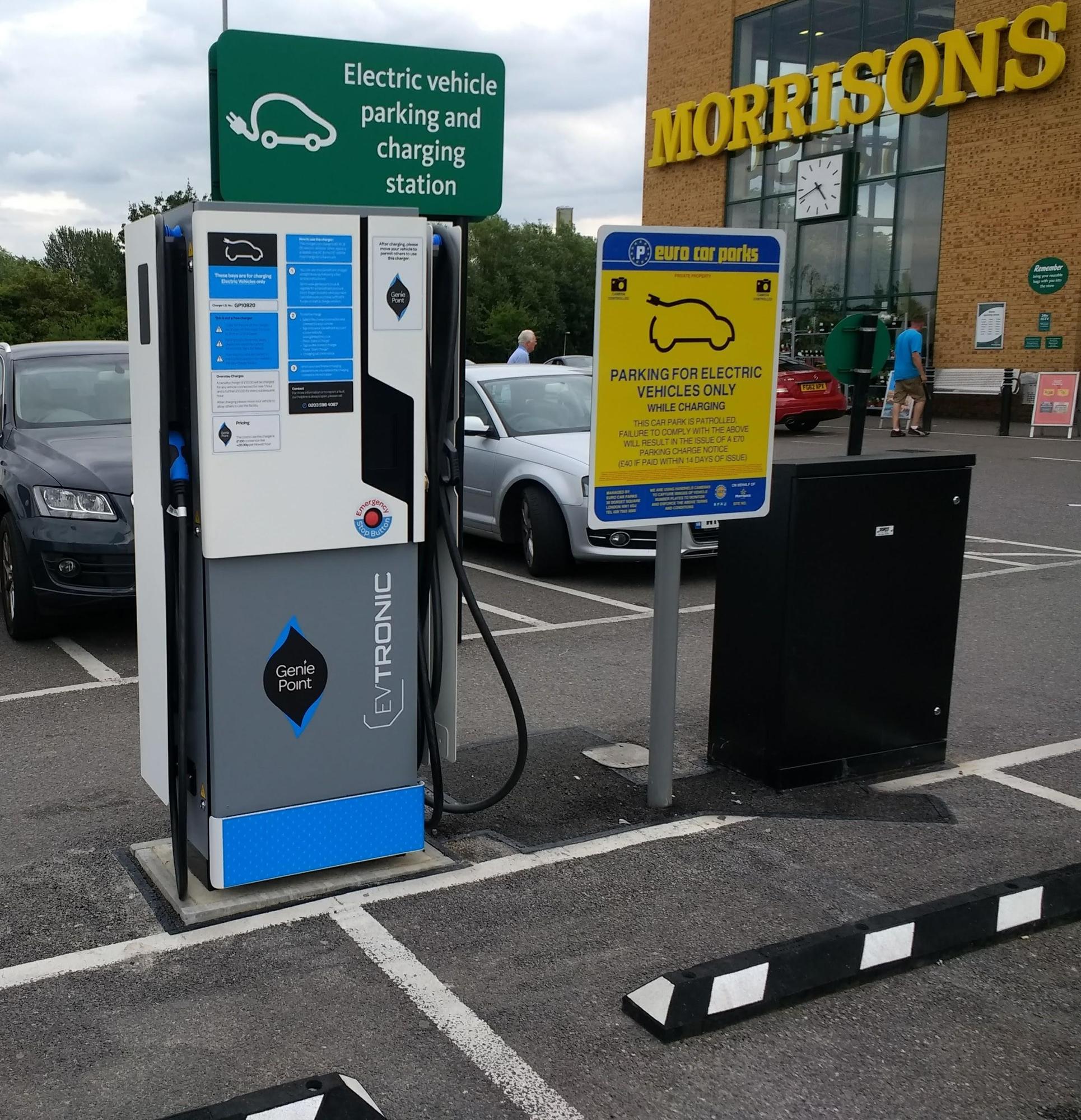 Morrisons Swindon | Swindon, England | EV Station