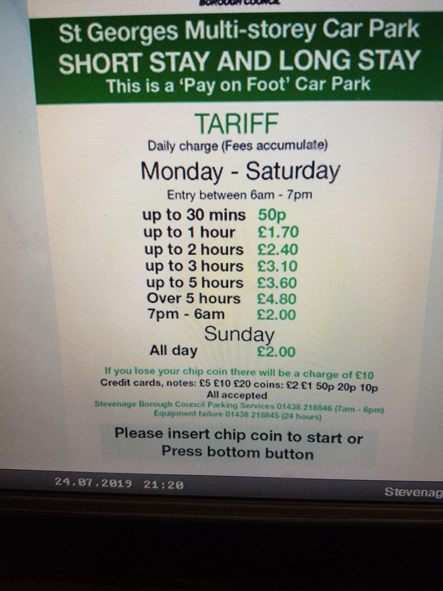 St. George's Multi-Storey Car Park | Stevenage, England | EV Station