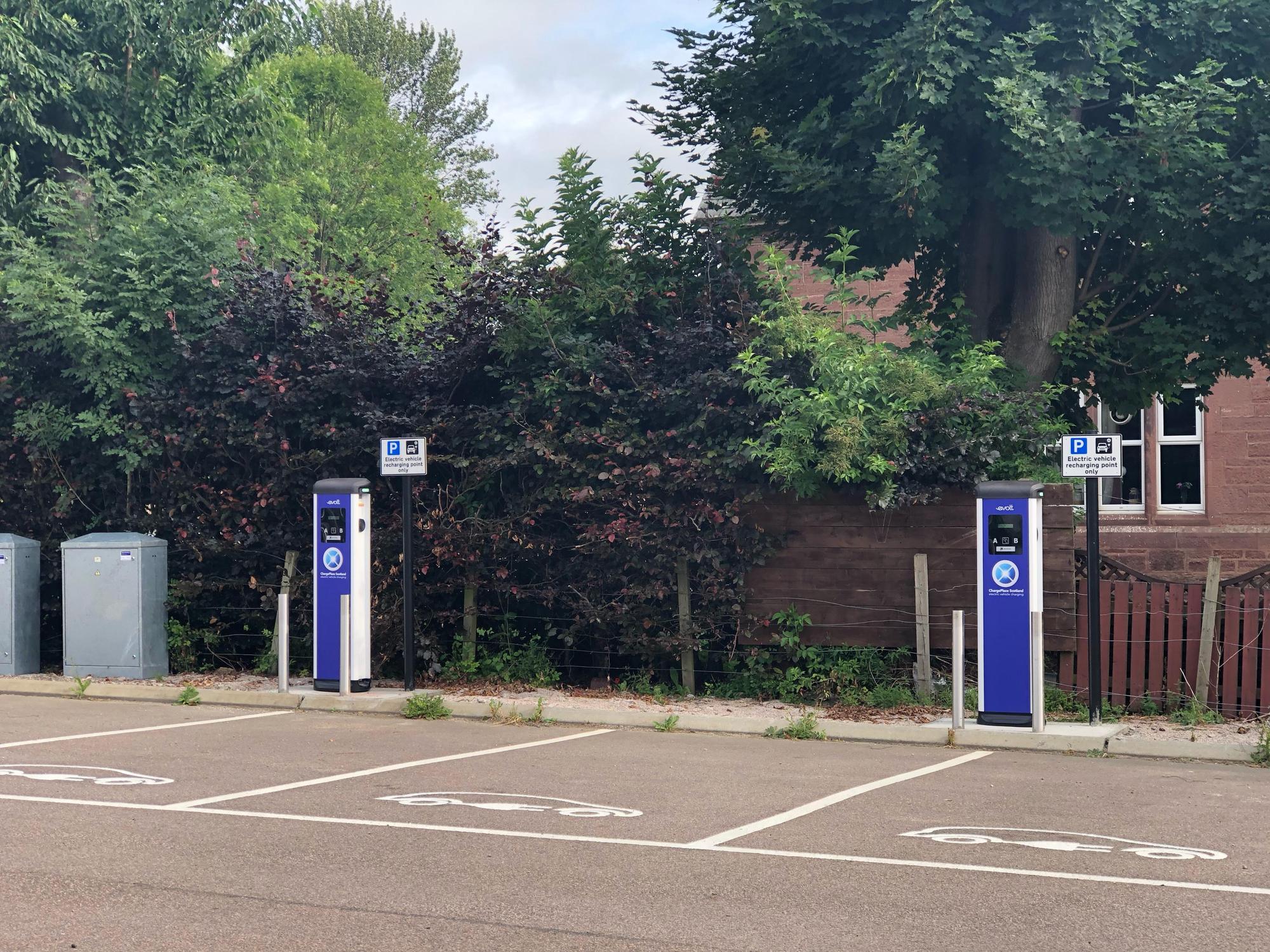 Main Street Car Park | Fyvie, Scotland | EV Station