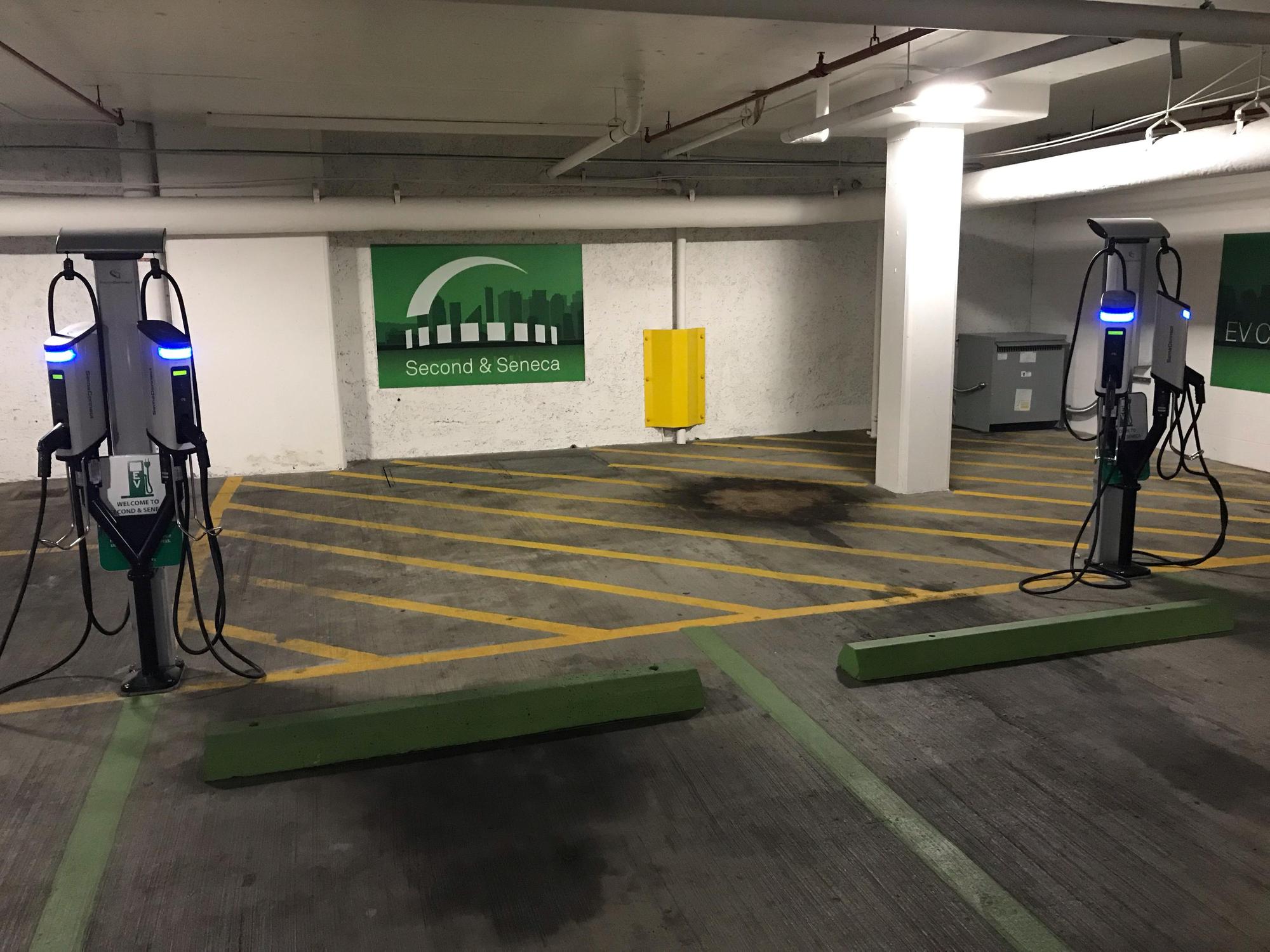 Second and Seneca Tower | Seattle, WA | EV Station