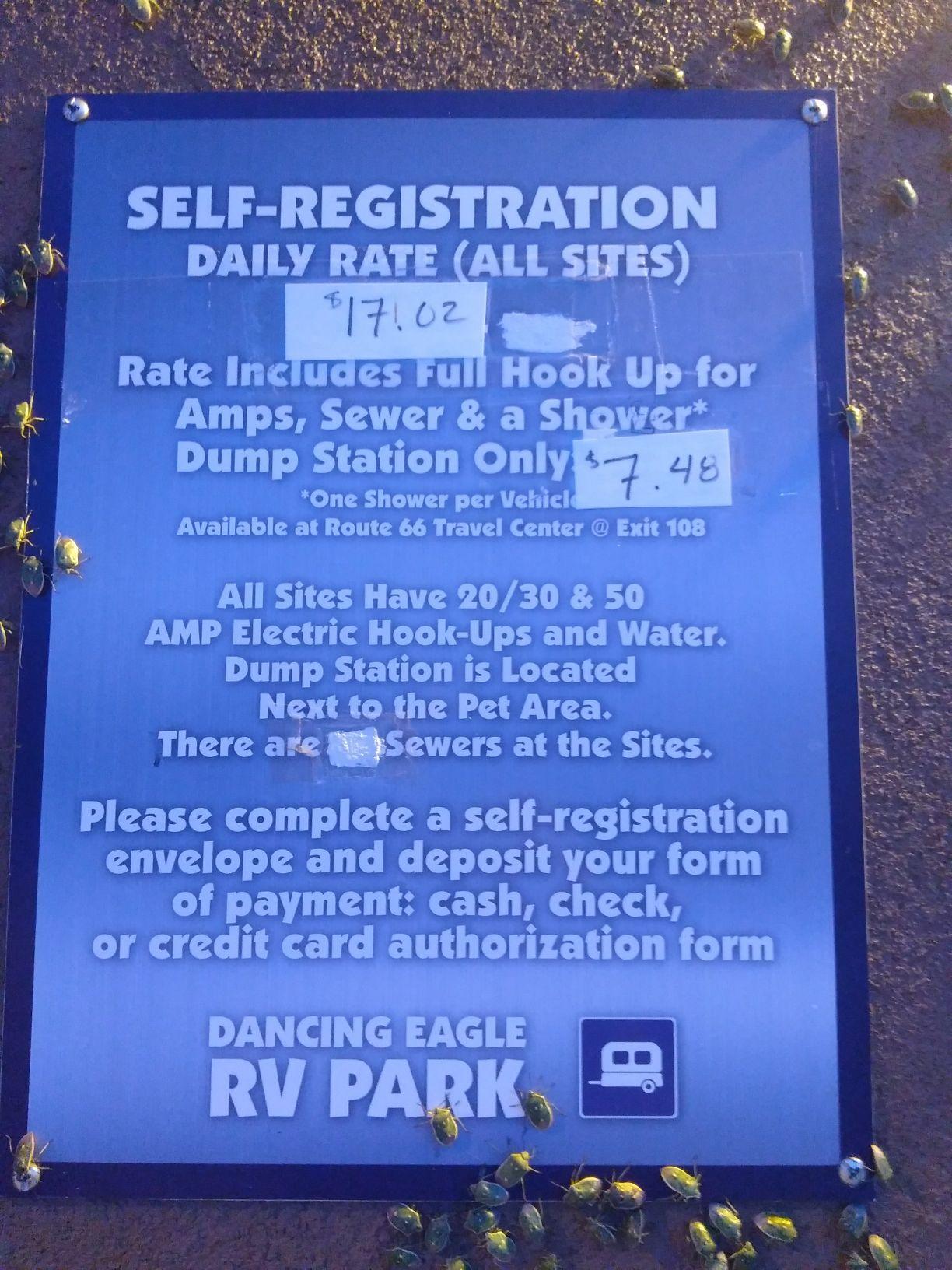 Dancing Eagle RV Park | Paraje, NM | EV Station