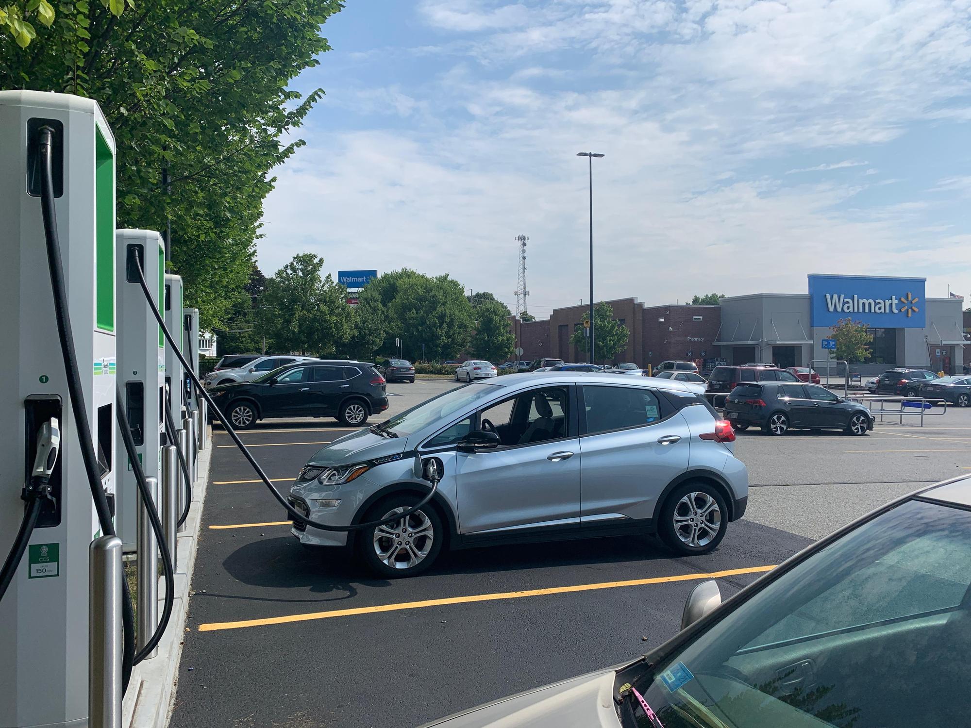Walmart Supercenter | Providence, RI | EV Station