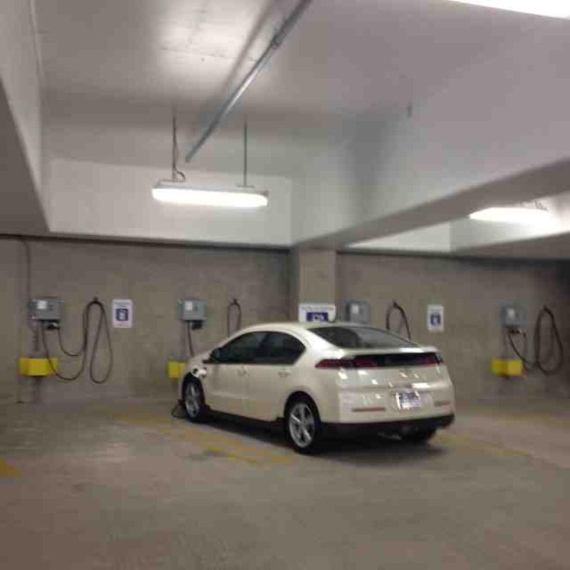 Library Lane Parking Garage | Ann Arbor, MI | EV Station