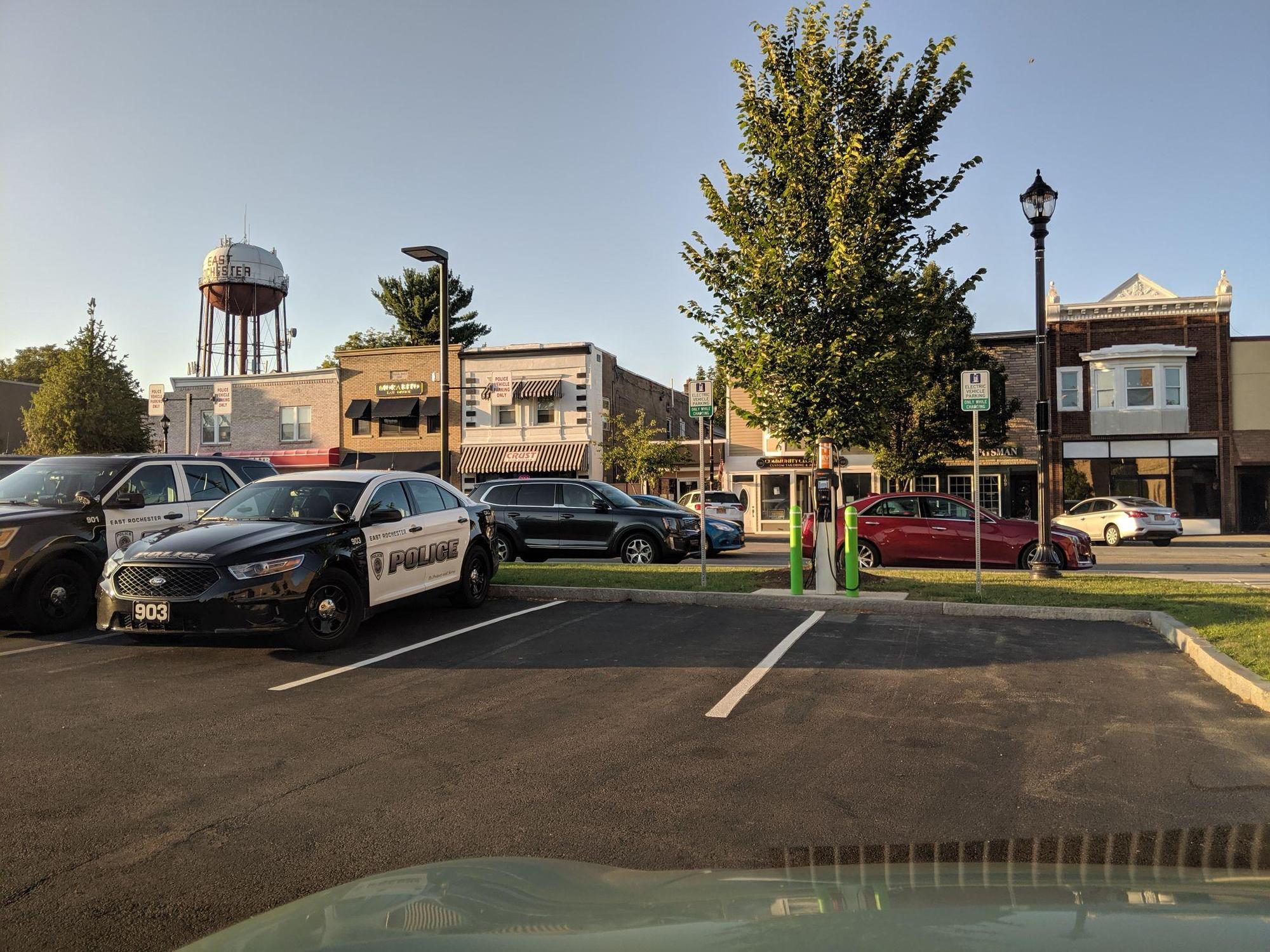 Eyer Building Parking | East Rochester, NY | EV Station