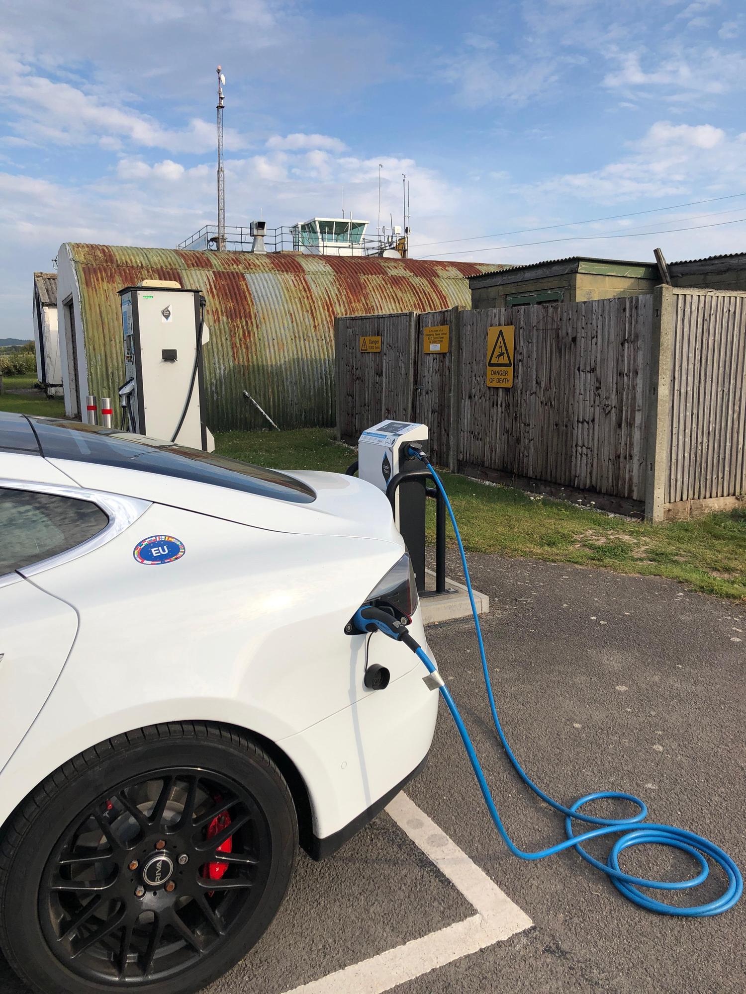 Thruxton Circuit Car Park | Thruxton Airport, England | EV Station