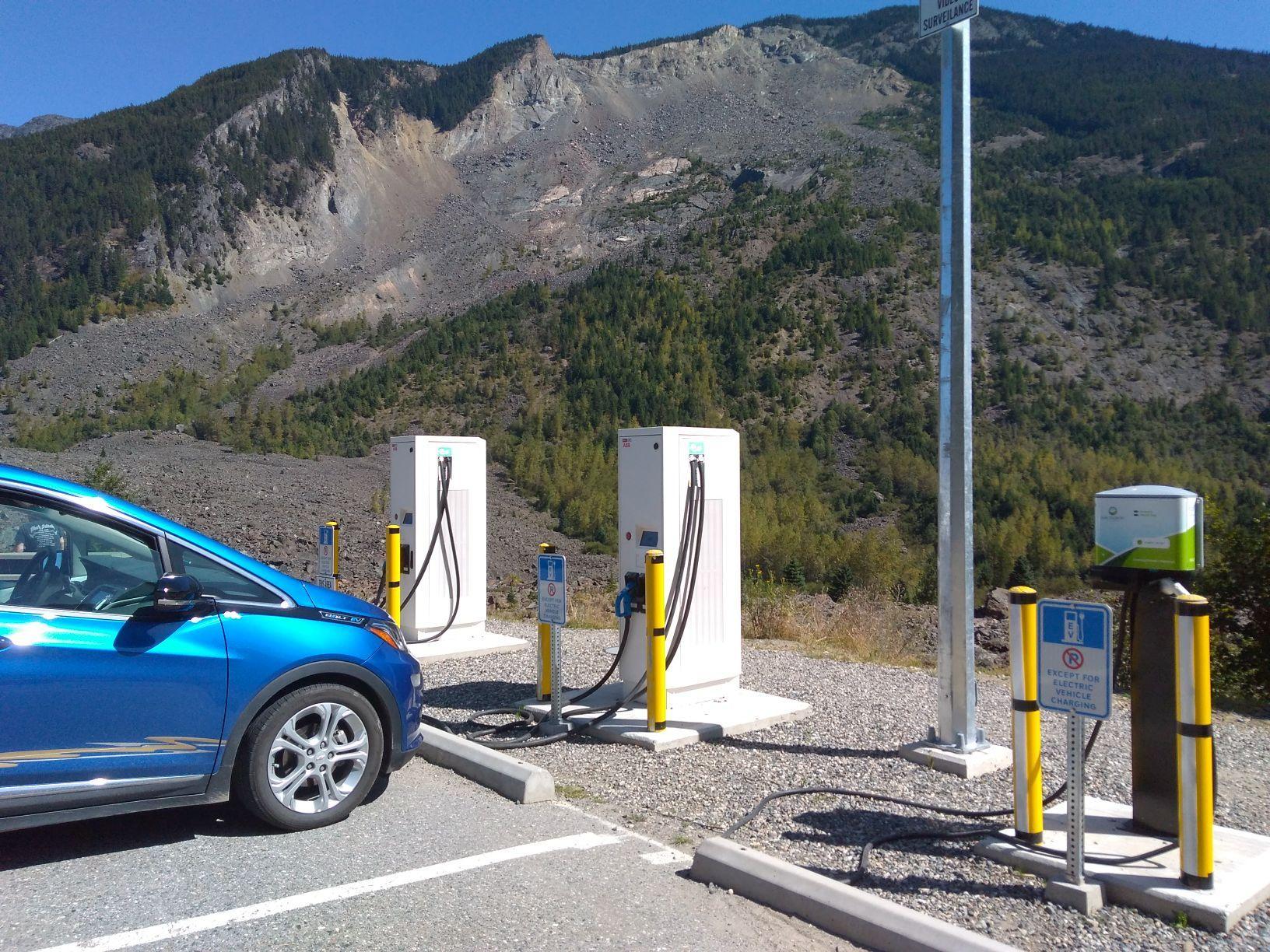 Hope Slide Rest Area | Sunshine Valley, BC | EV Station