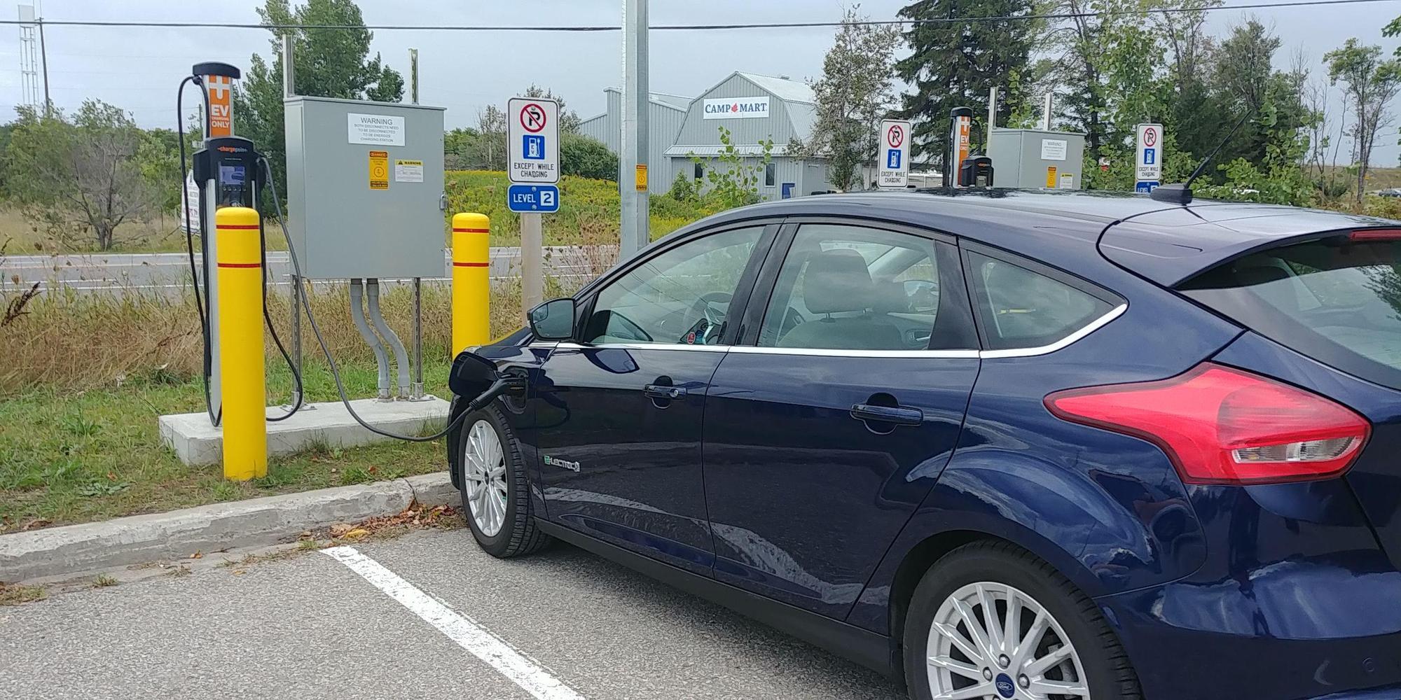 Carpool Lot | Innisfil, ON | EV Station