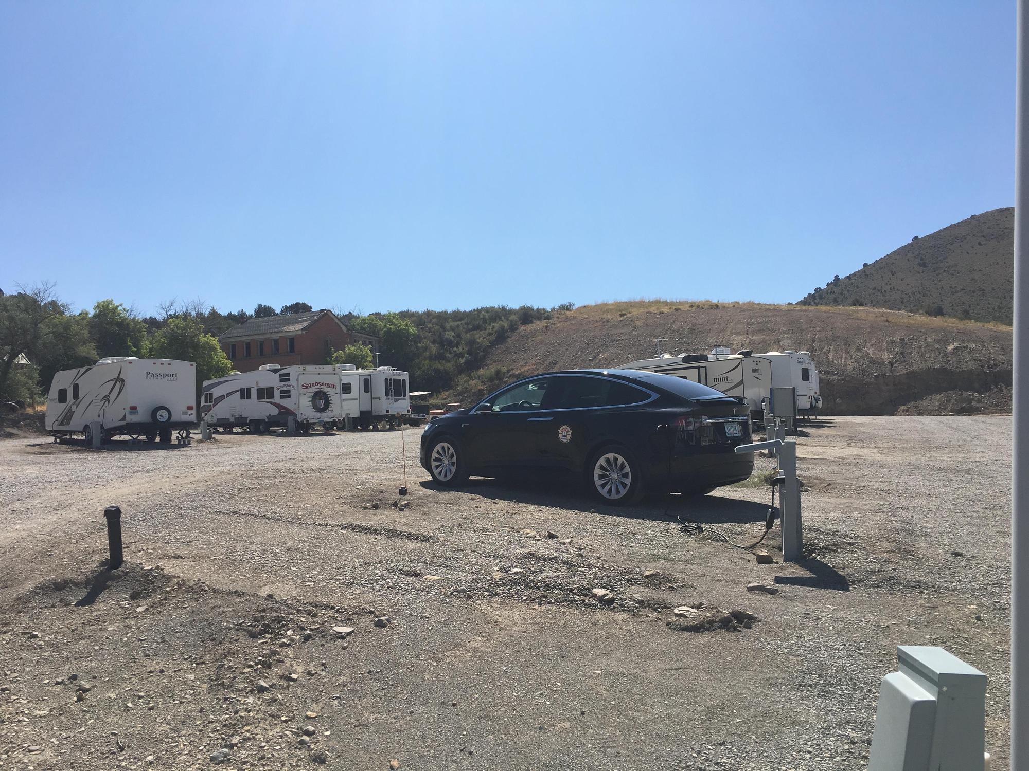 Silver Sky RV Park | Eureka, NV | EV Station