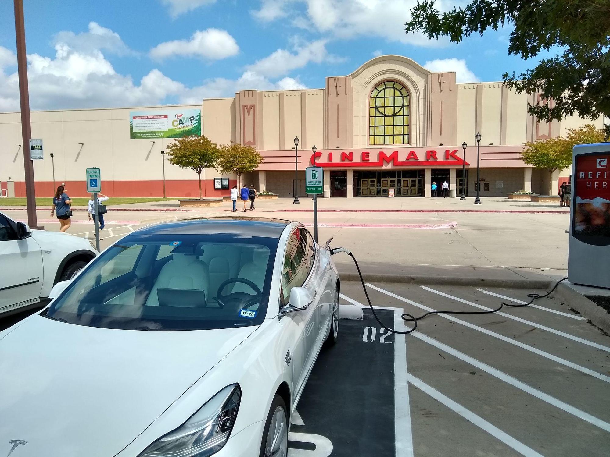 Cinemark Allen 16 & XD | Allen, TX | EV Station
