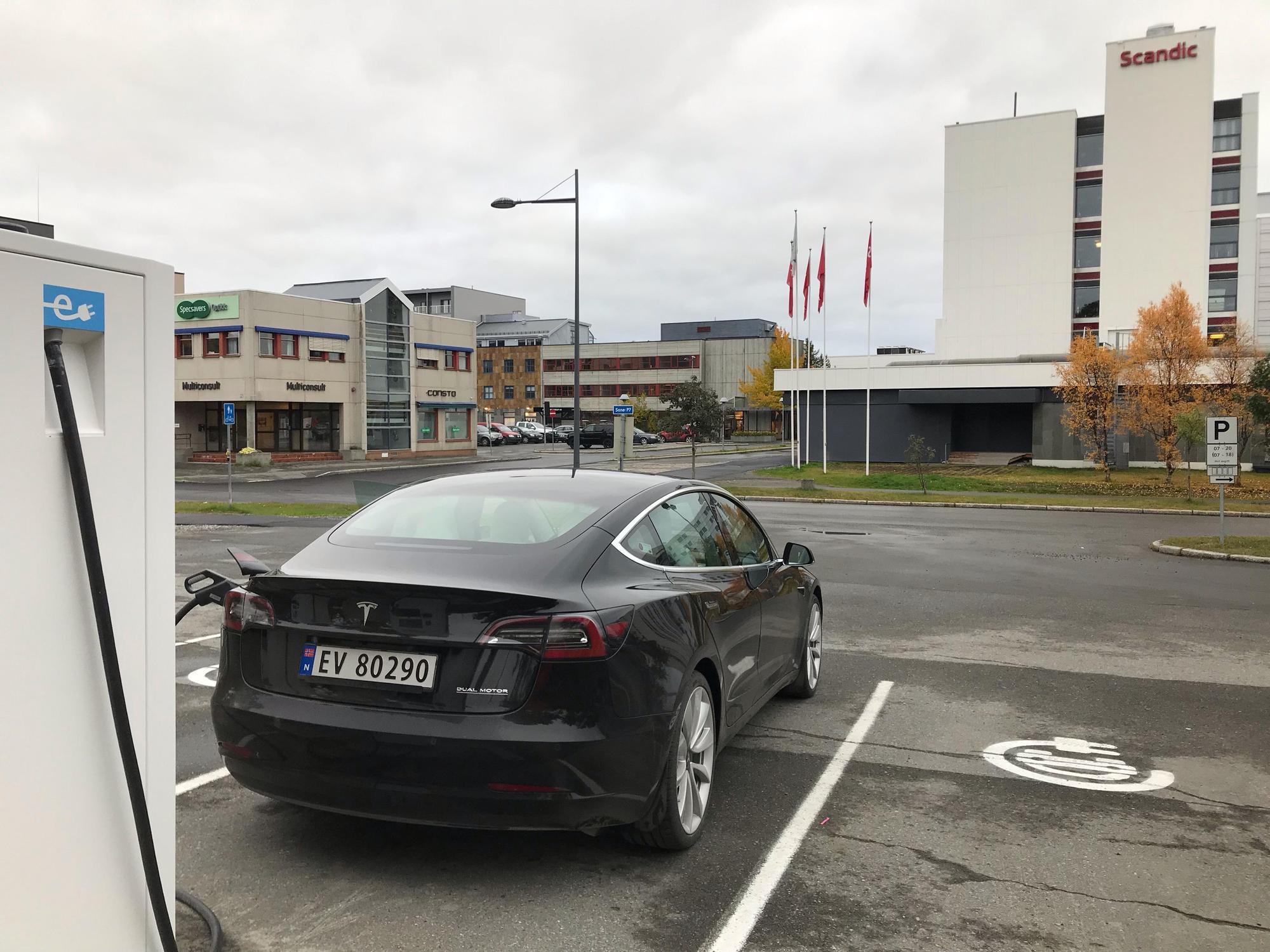 Alta Sentrum Ishavsveien | Løkkeveien 14, 9510 Alta, Norway | EV Station