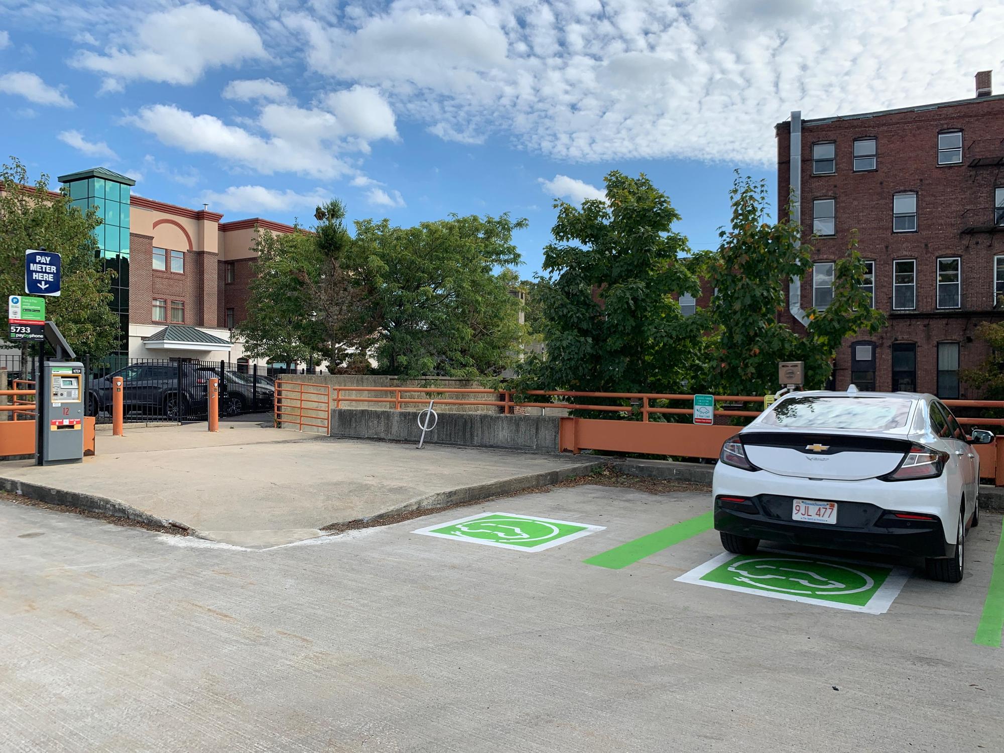 Central Square Parking Deck | Waltham, MA | EV Station