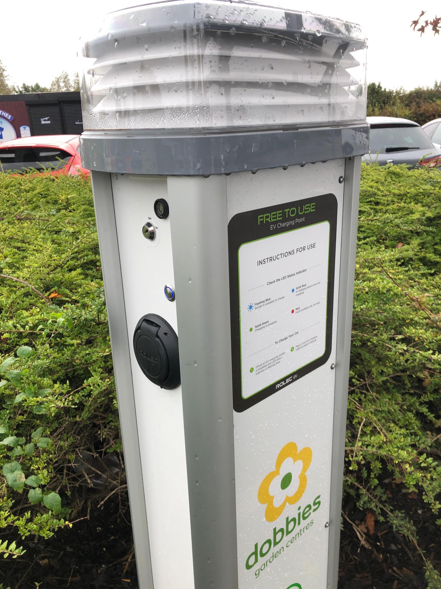 Dobbies Garden Centre, Hampton | Peterborough, England | EV Station