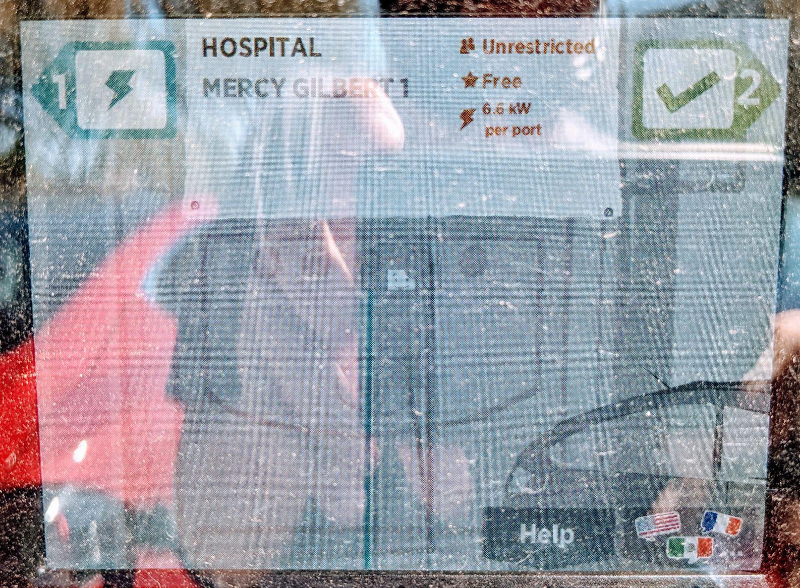 Dignity Health Mercy Gilbert Medical Center | Gilbert, AZ | EV Station