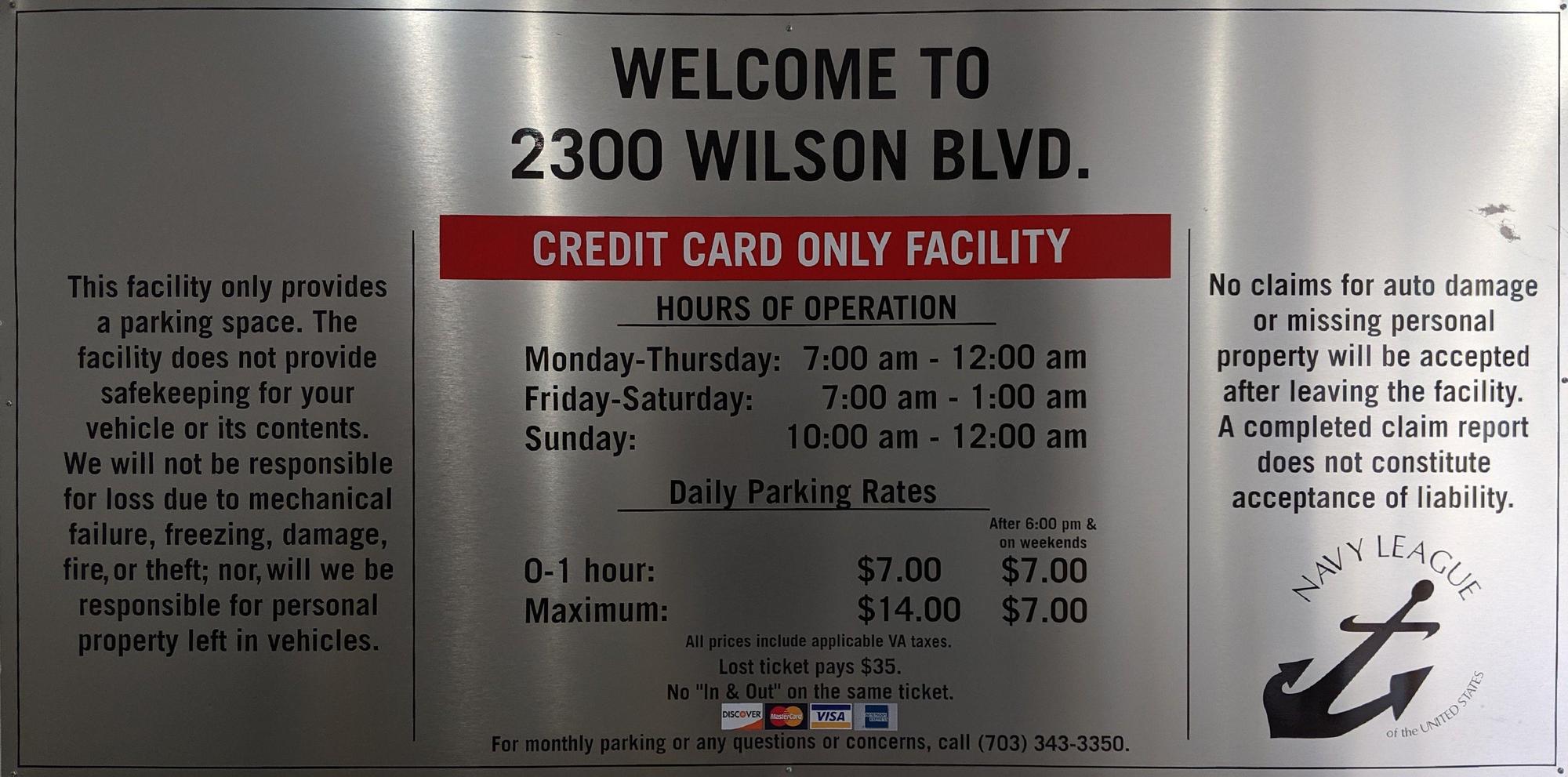 The Navy League Building | Arlington, VA | EV Station