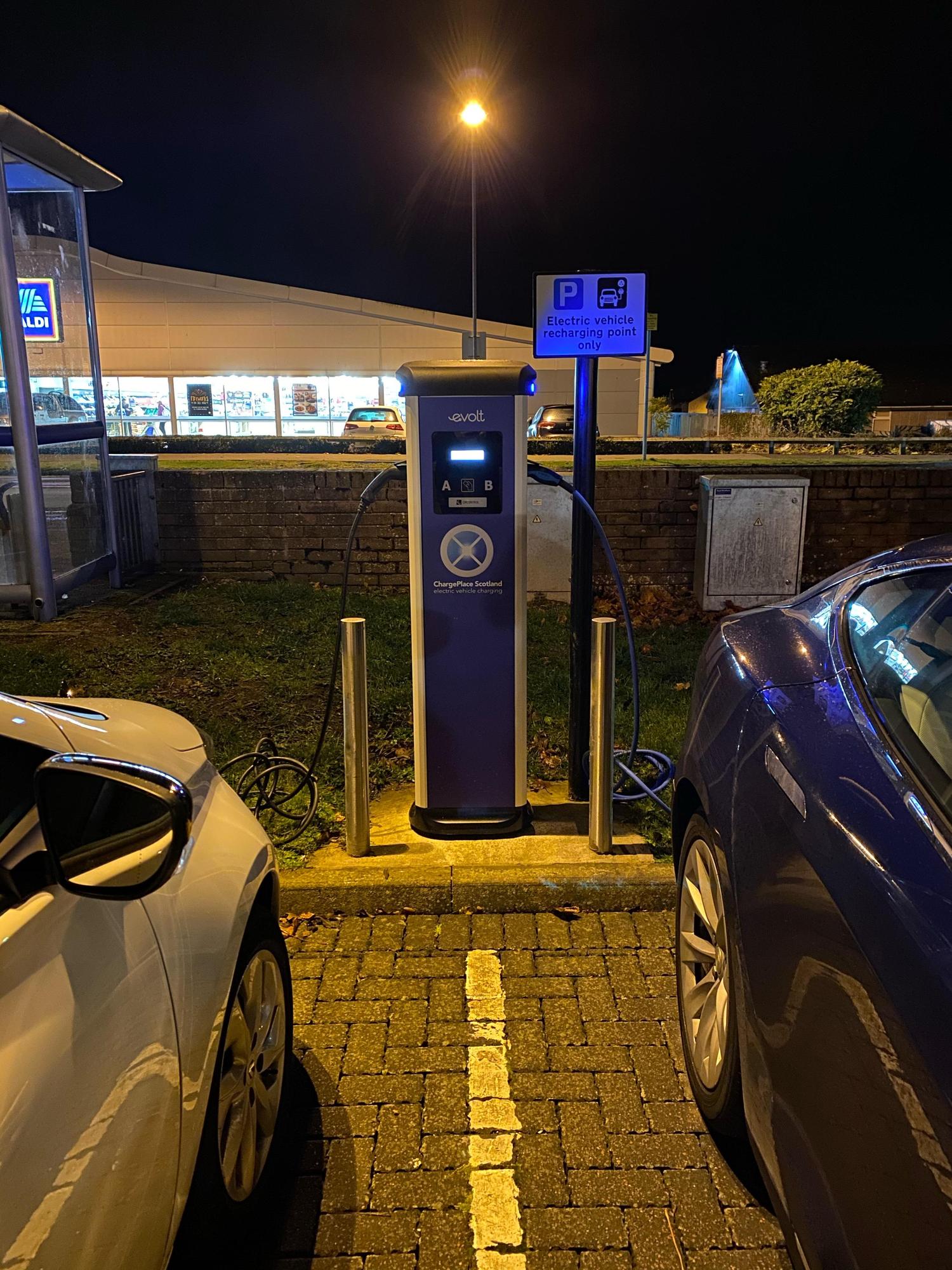 Westhill Library Car Park | Westhill Drive, Westhill, AB32 6FY | EV Station