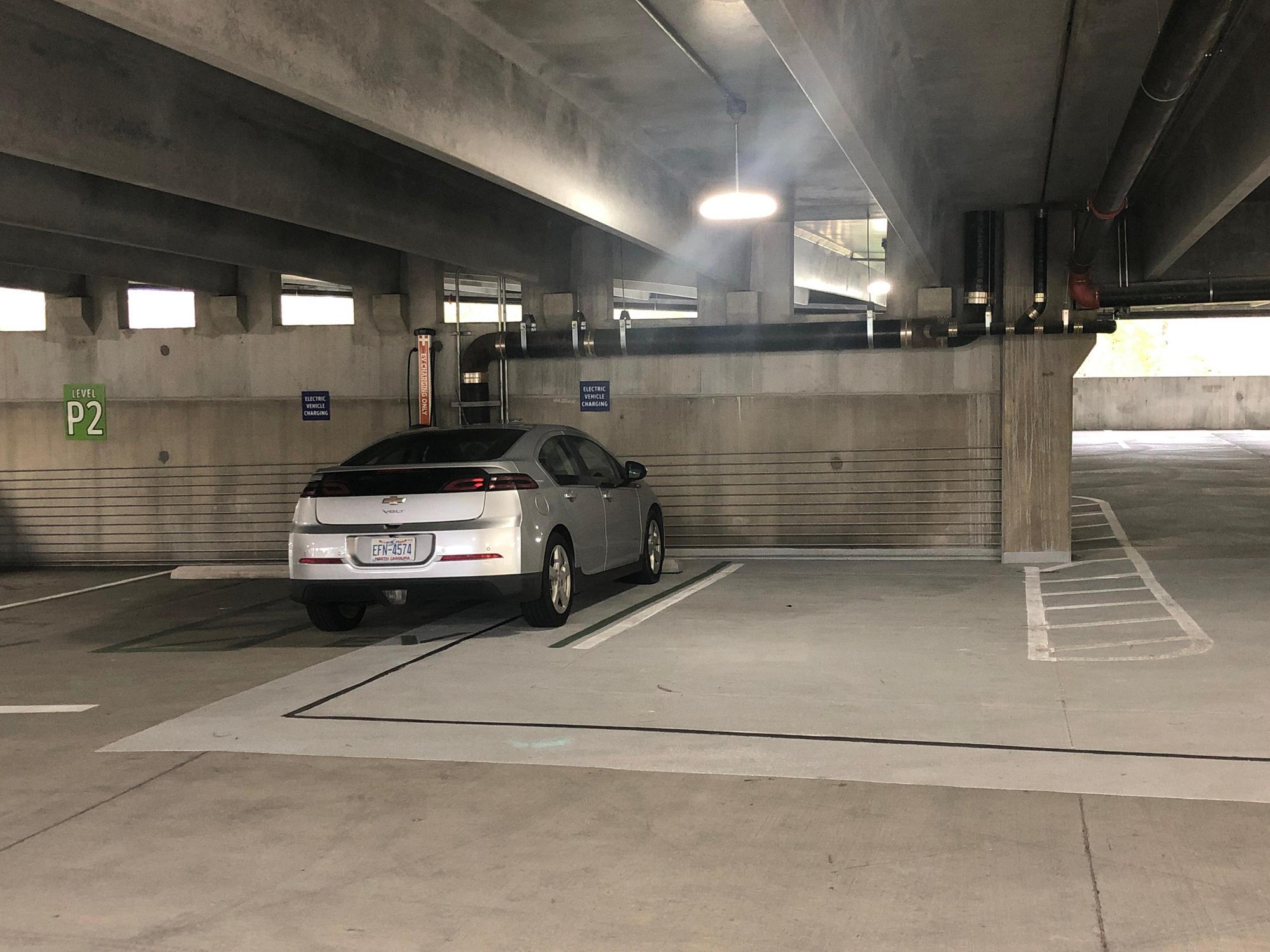 Cary Library Parking Deck | Cary, NC | EV Station