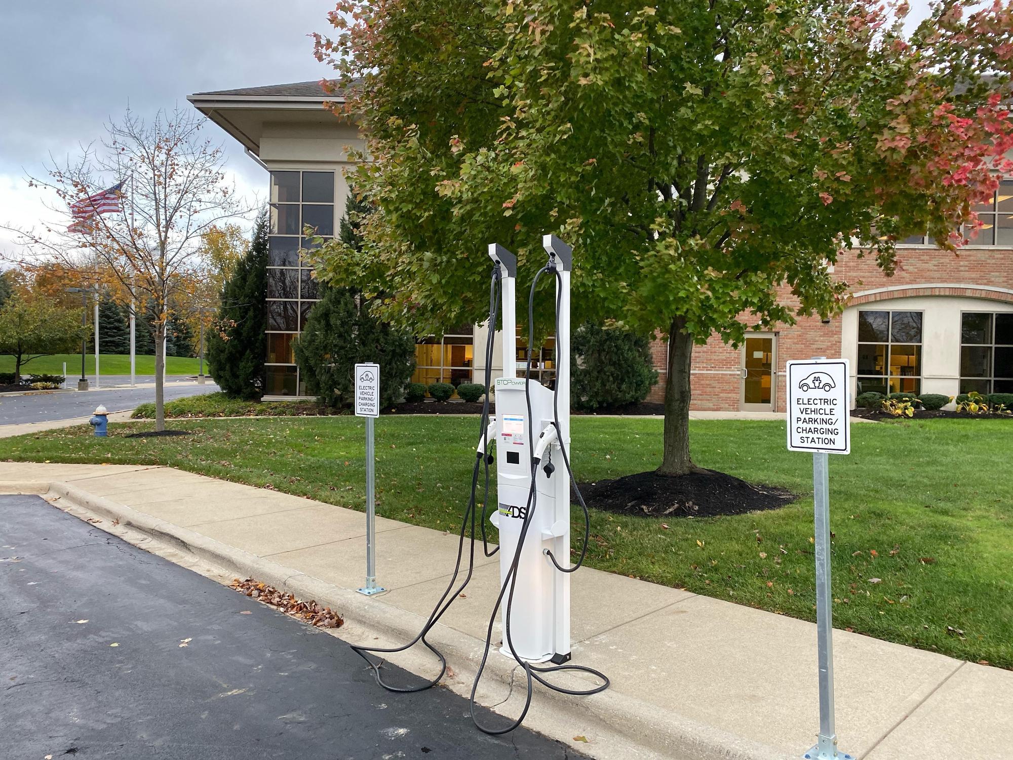 Advanced Drainage System | Hilliard, OH | EV Station