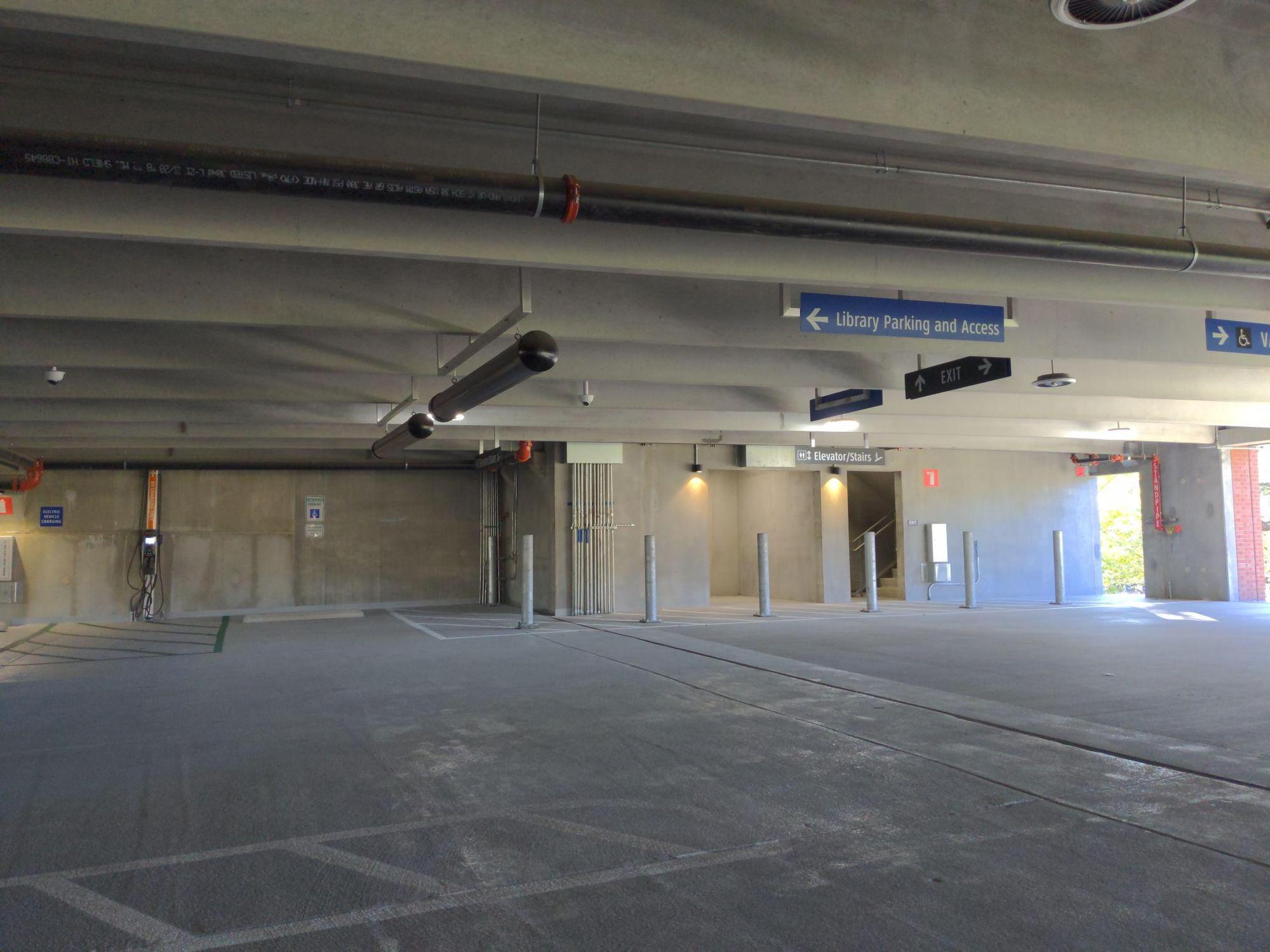 Cary Library Parking Deck | Cary, NC | EV Station