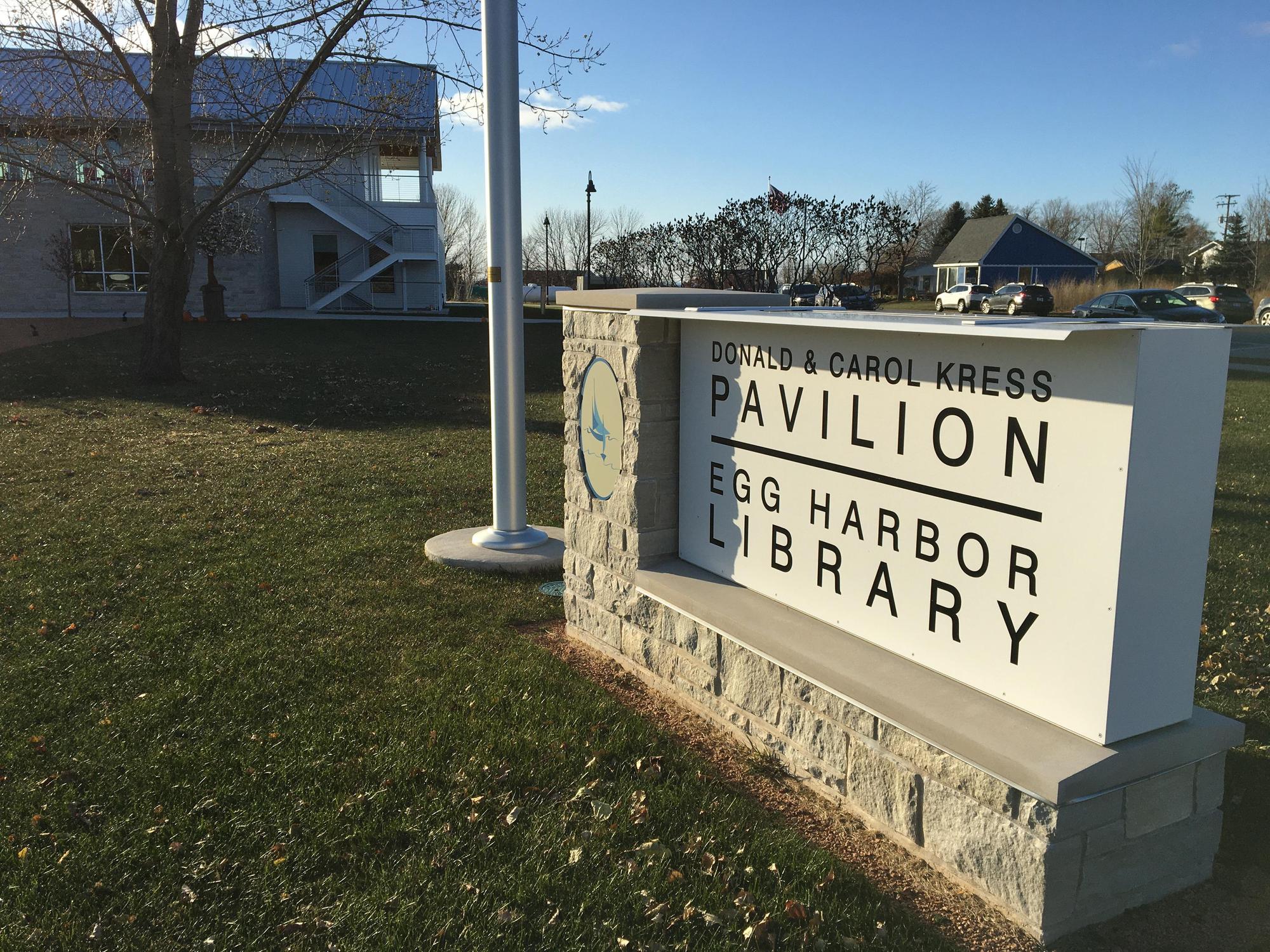 Kress Pavilion and Egg Harbor Library | Egg Harbor, WI | EV Station
