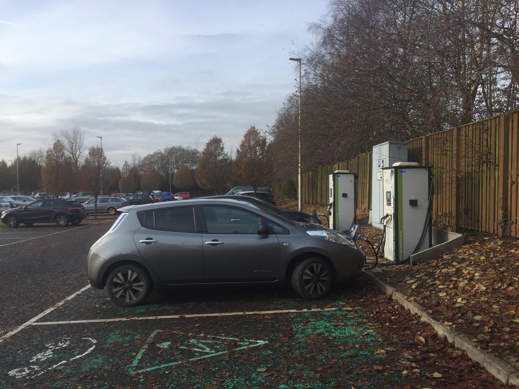 Kinross Park & Ride Car Park | Kinross, Scotland | EV Station