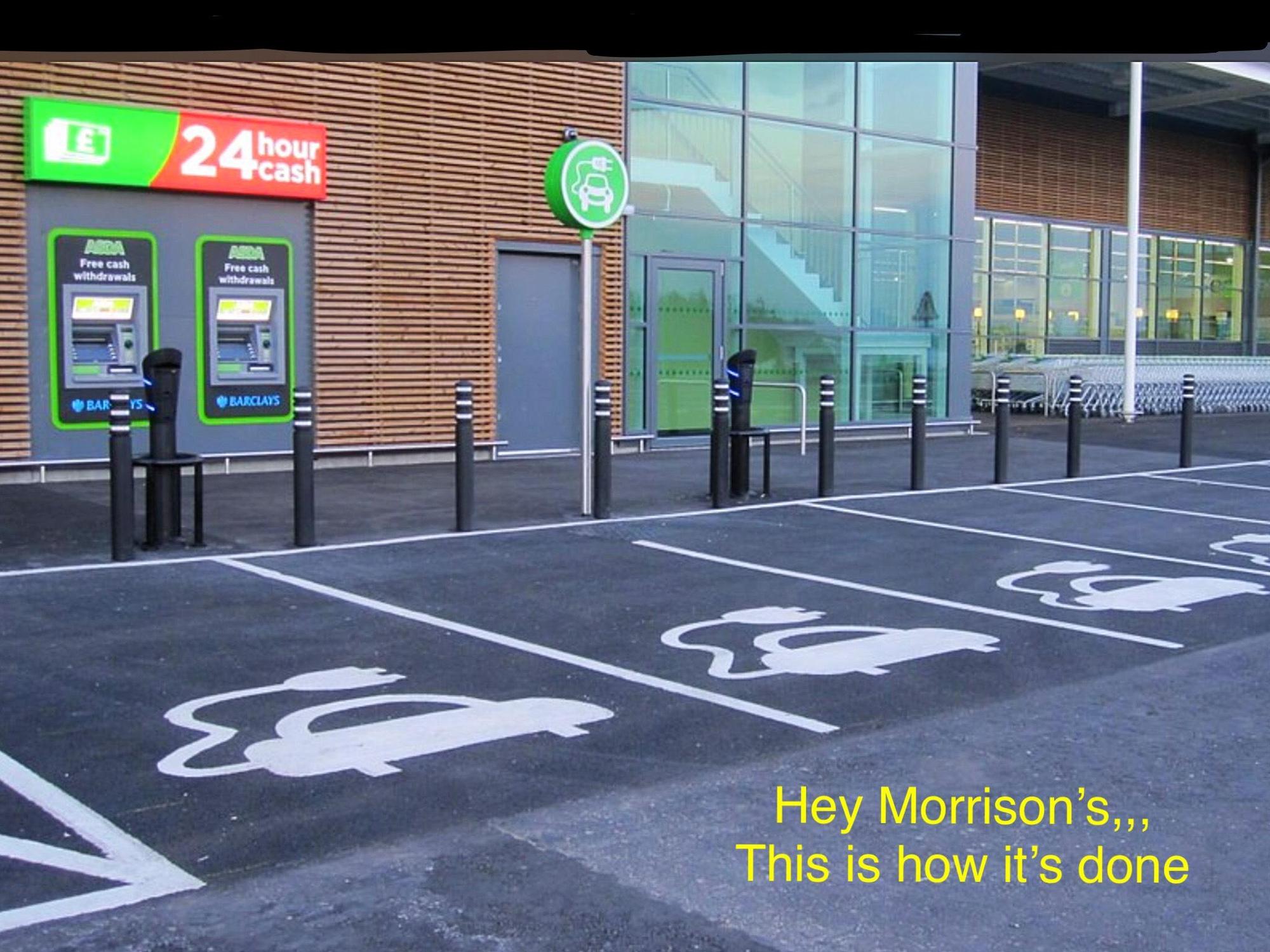 Morrisons Bridgwater | 1 Broadway, Bridgwater TA6 3LS, UK | EV Station