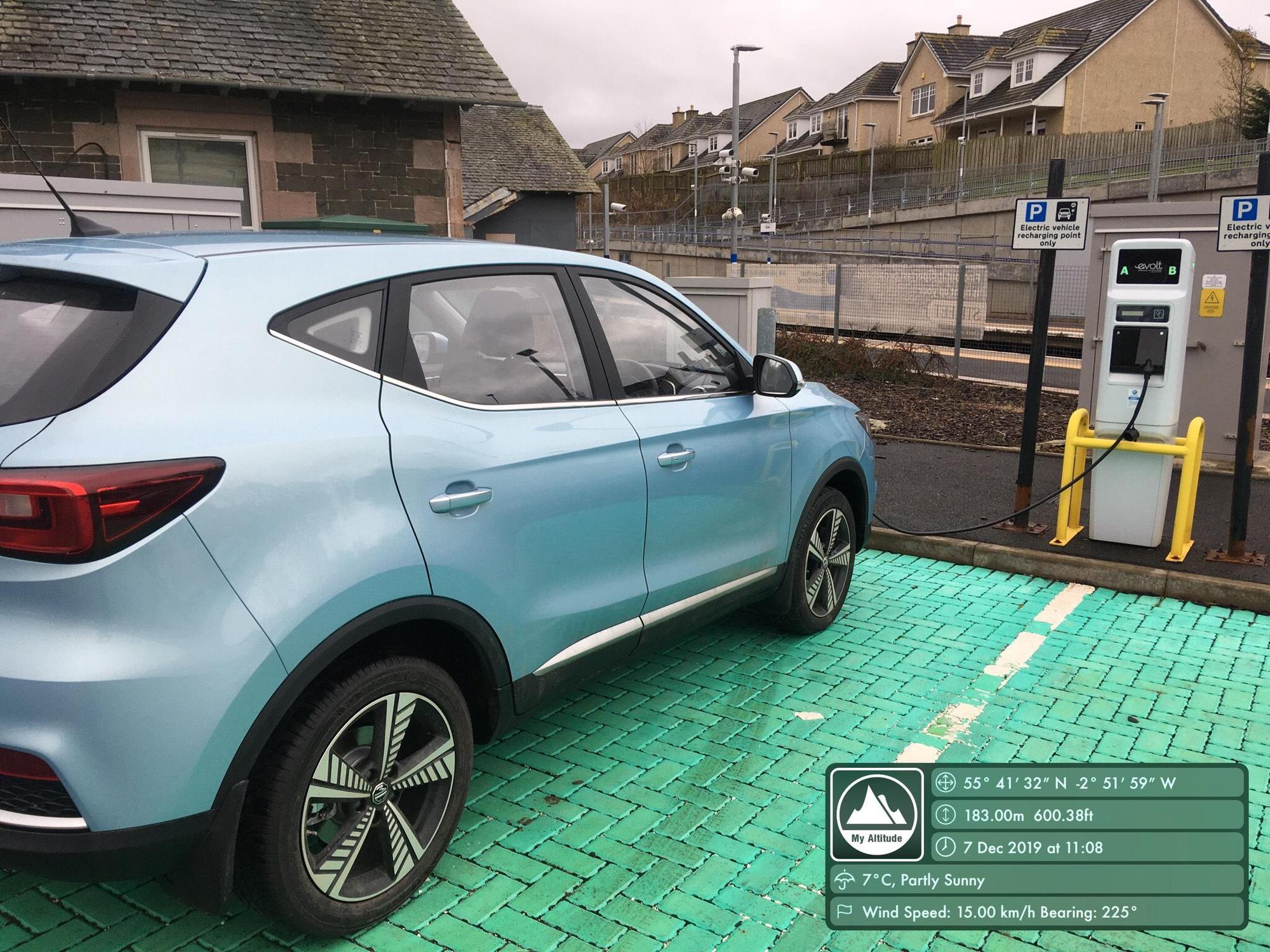 Stow Railway Station | Stow, Scotland | EV Station