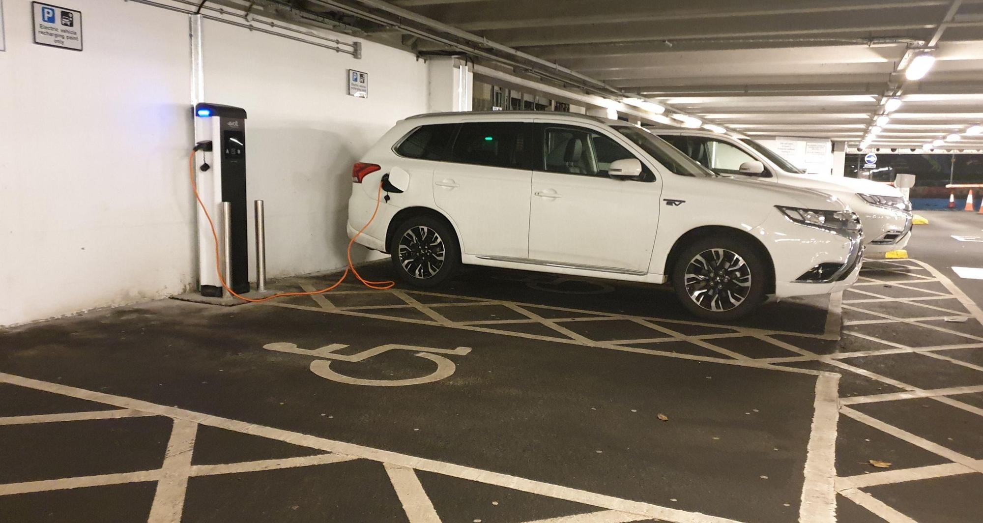 SEC Car Park | Glasgow, Scotland | EV Station