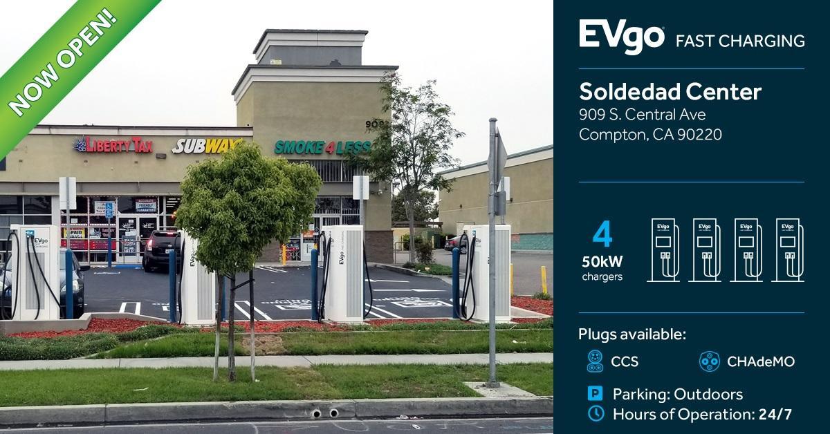Soledad Center | Compton, CA | EV Station