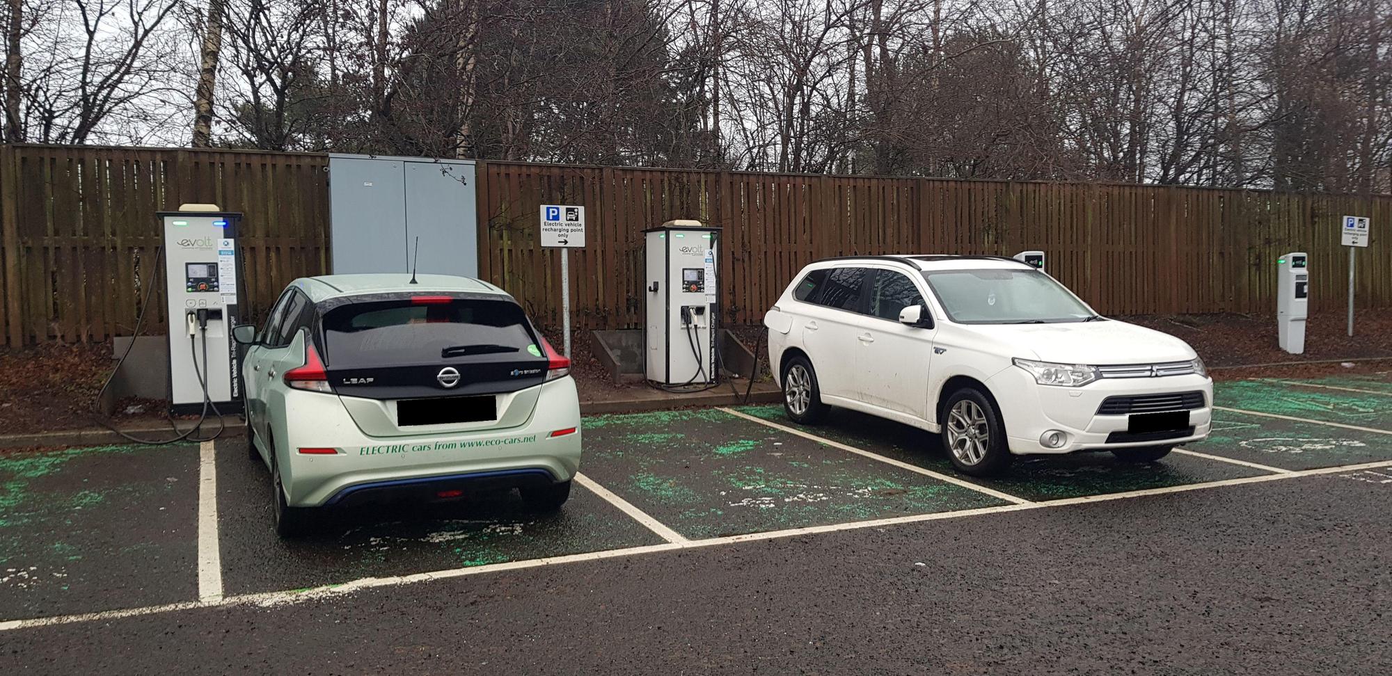 Kinross Park & Ride Car Park | Kinross, Scotland | EV Station