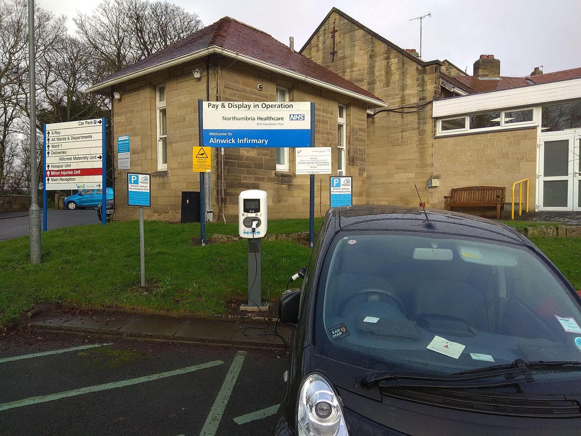 Alnwick Infirmary - Northumbria NHS | Alnwick, England | EV Station