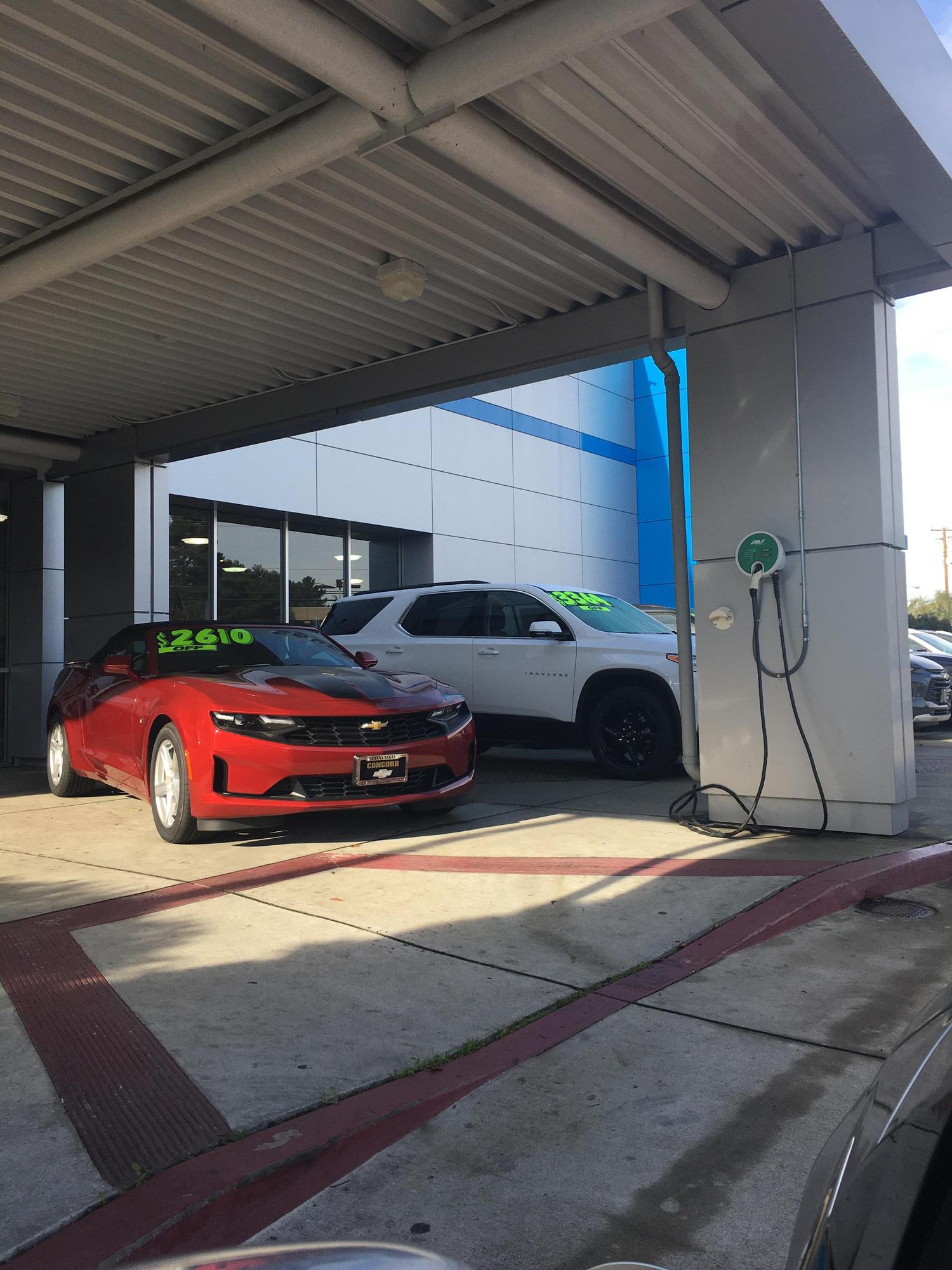 Concord Chevrolet | Concord, CA | EV Station