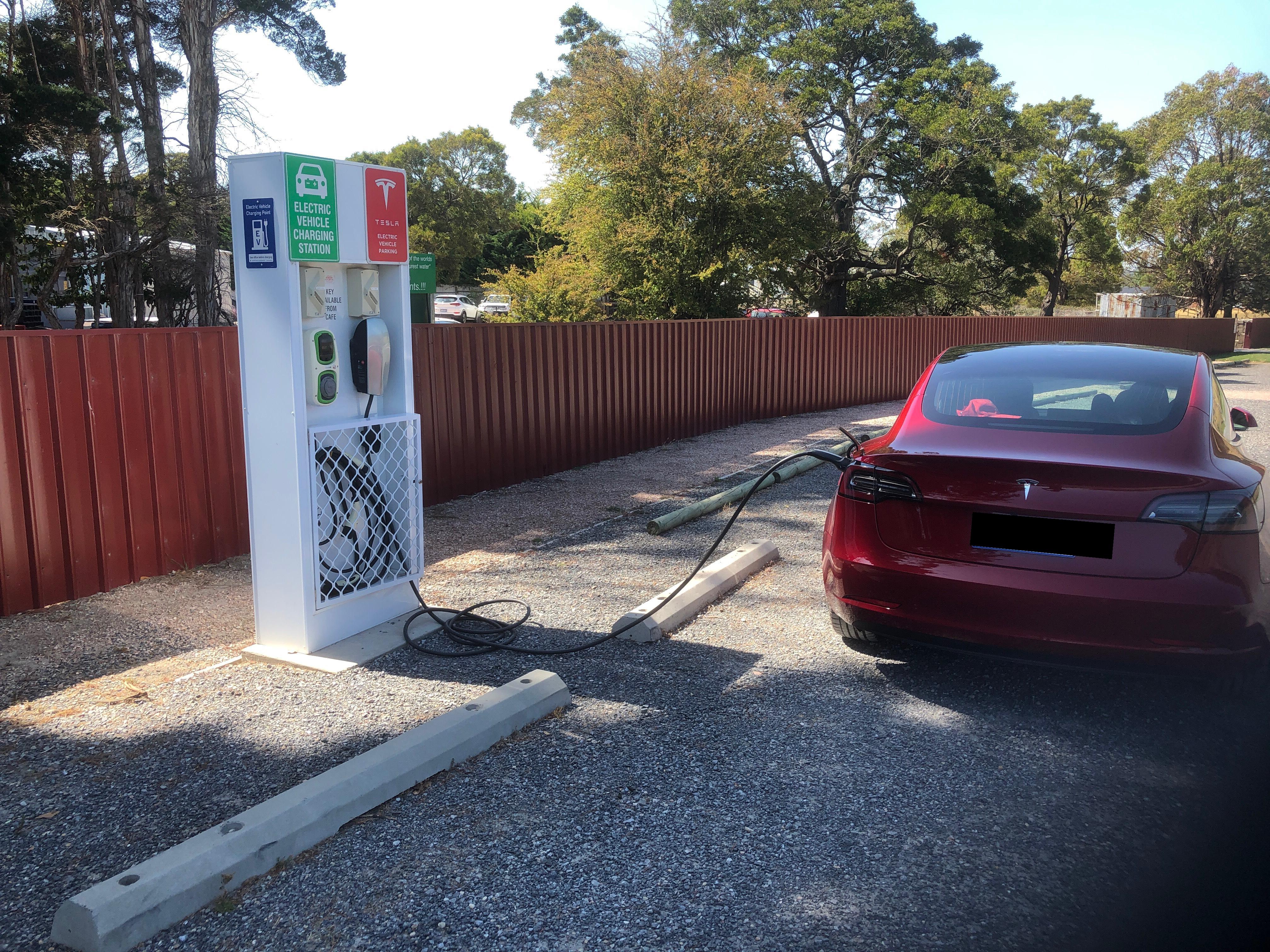 House of Anvers Chocolate Factory | Latrobe, TAS | EV Station