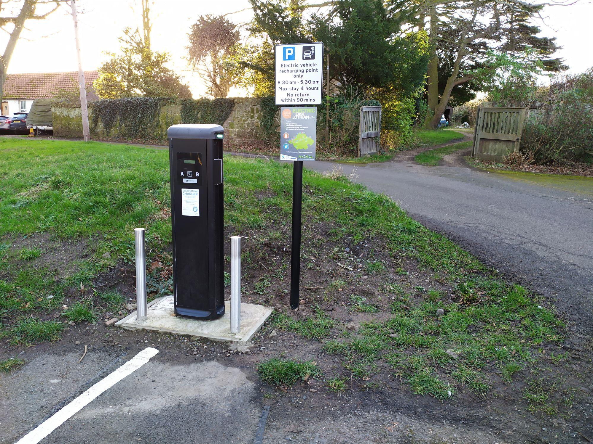 Dirleton Castle Car Park | Dirleton, Scotland | EV Station