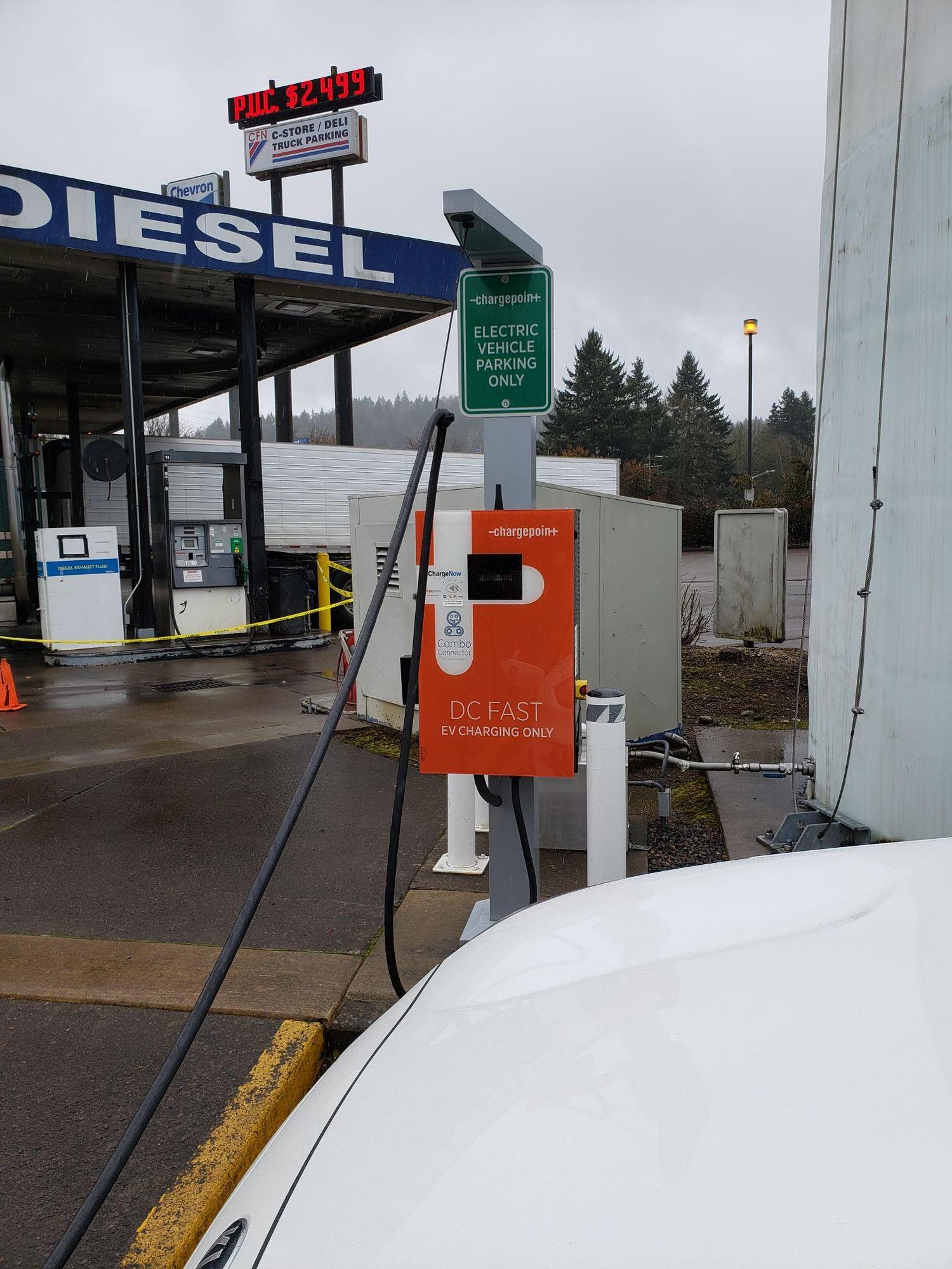 Chevron | Cottage Grove, OR | EV Station