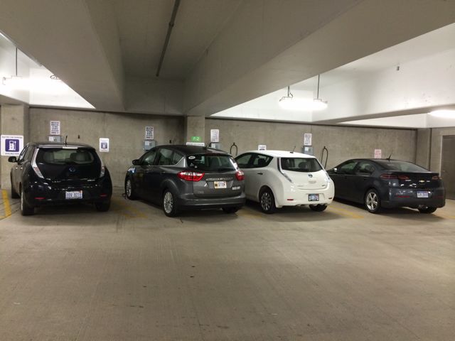 Library Lane Parking Garage | Ann Arbor, MI | EV Station