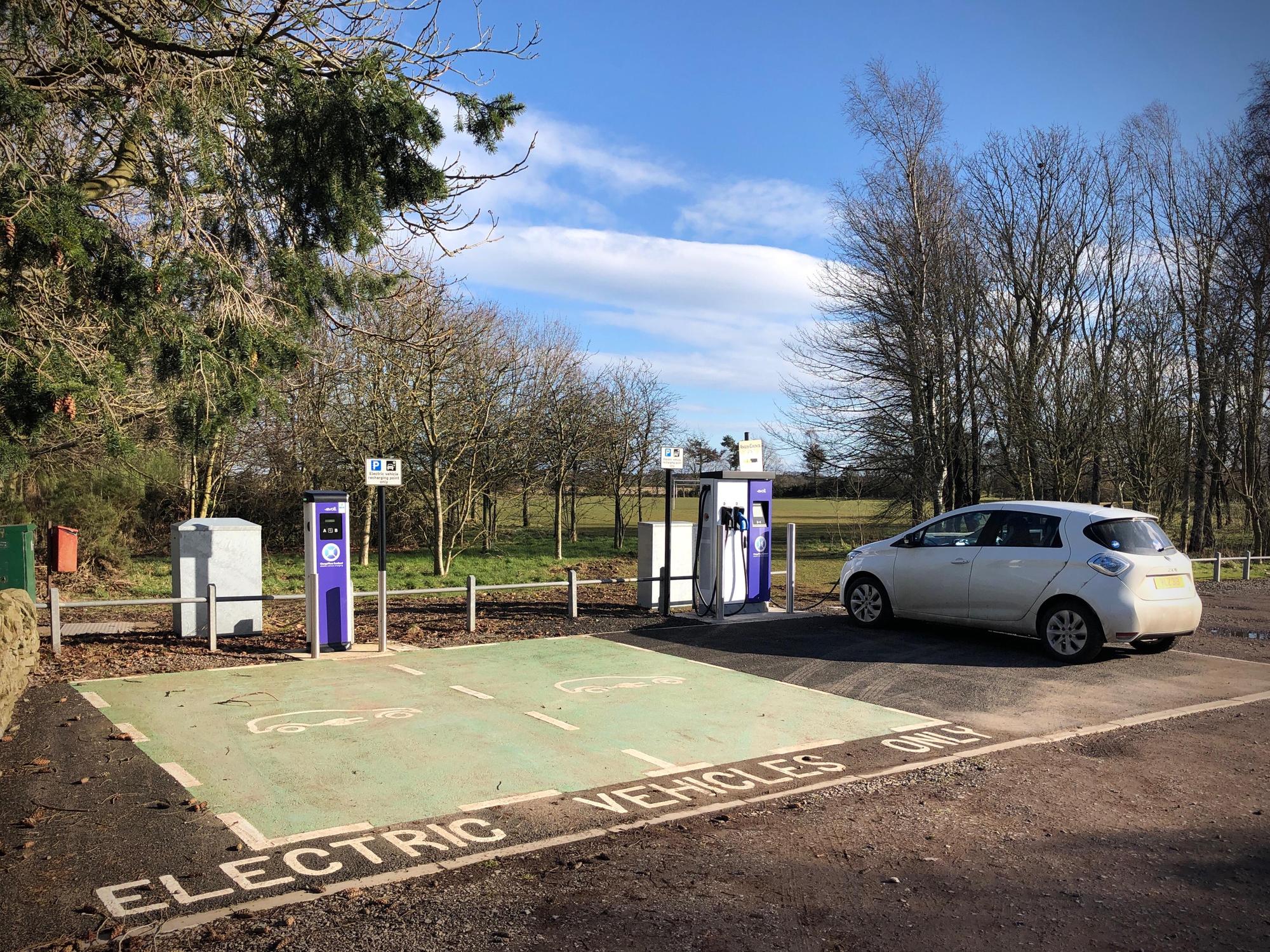Friockheim Park | Friockheim, Scotland | EV Station