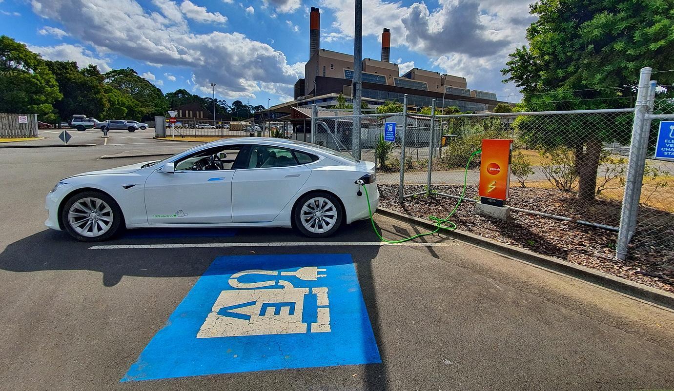Genesis EV Charger, Huntly Power Station | Huntly, Waikato | EV Station