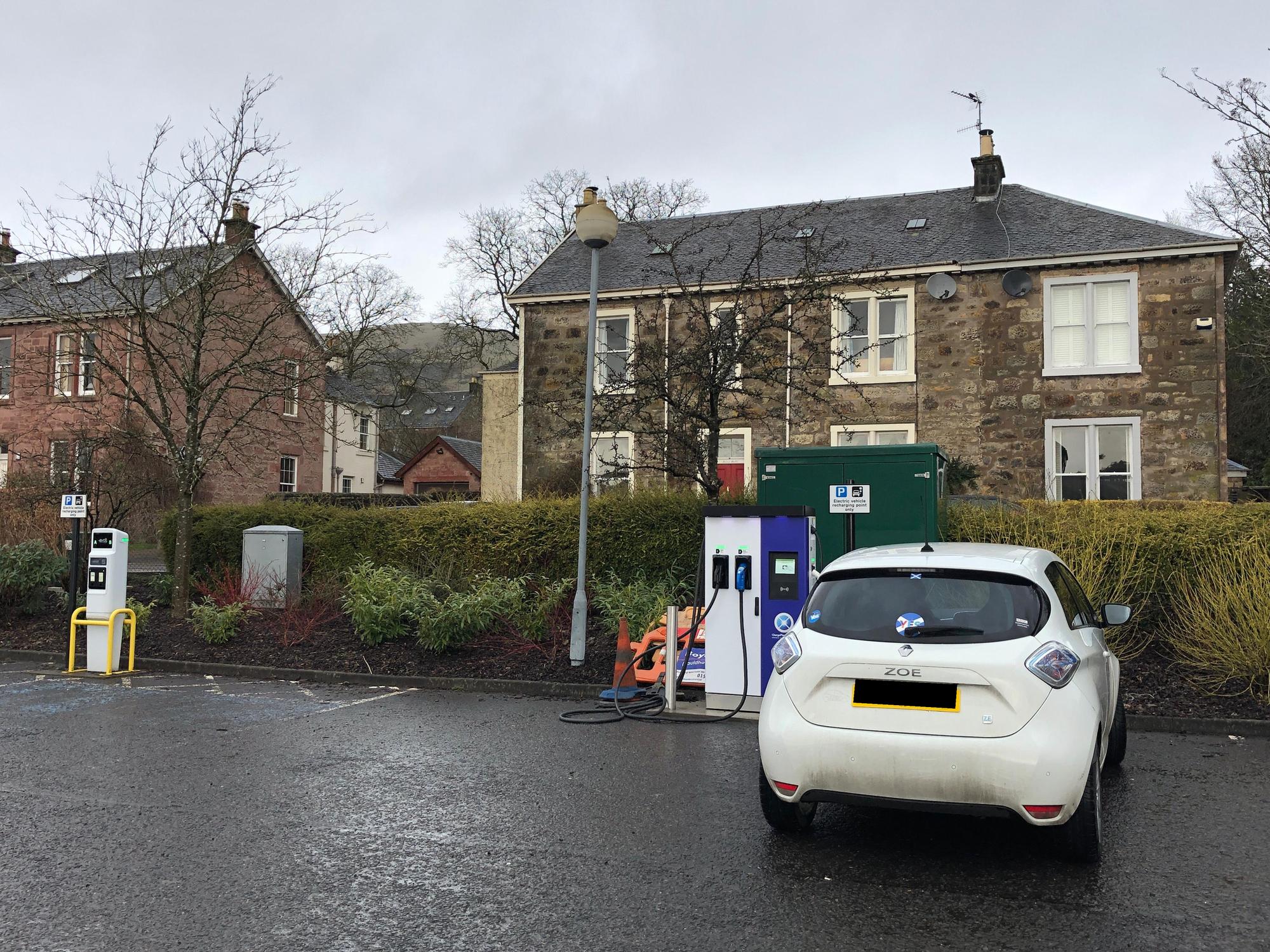 Dollar Community Centre | Dollar, Scotland | EV Station