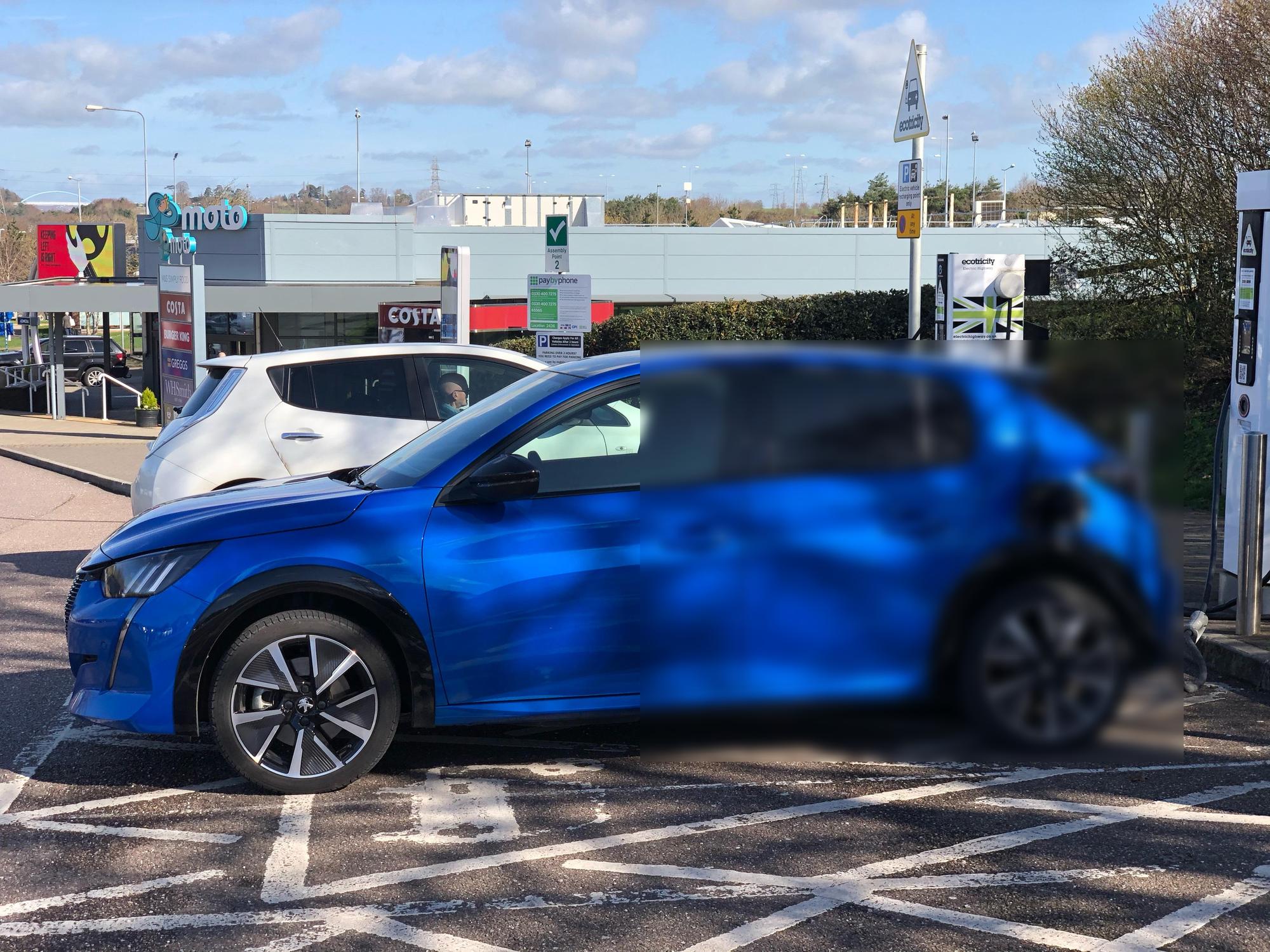 Moto Exeter (2) | Exeter, England | EV Station