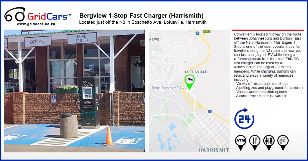 Engen Bergview 1 Stop 60W | Harrismith, FS | EV Station