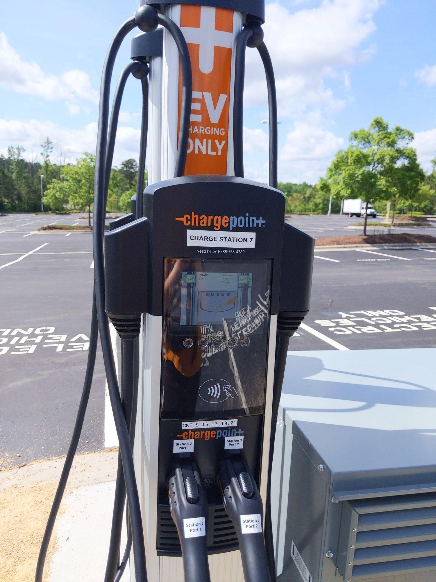 NetApp RTP | Morrisville, NC | EV Station