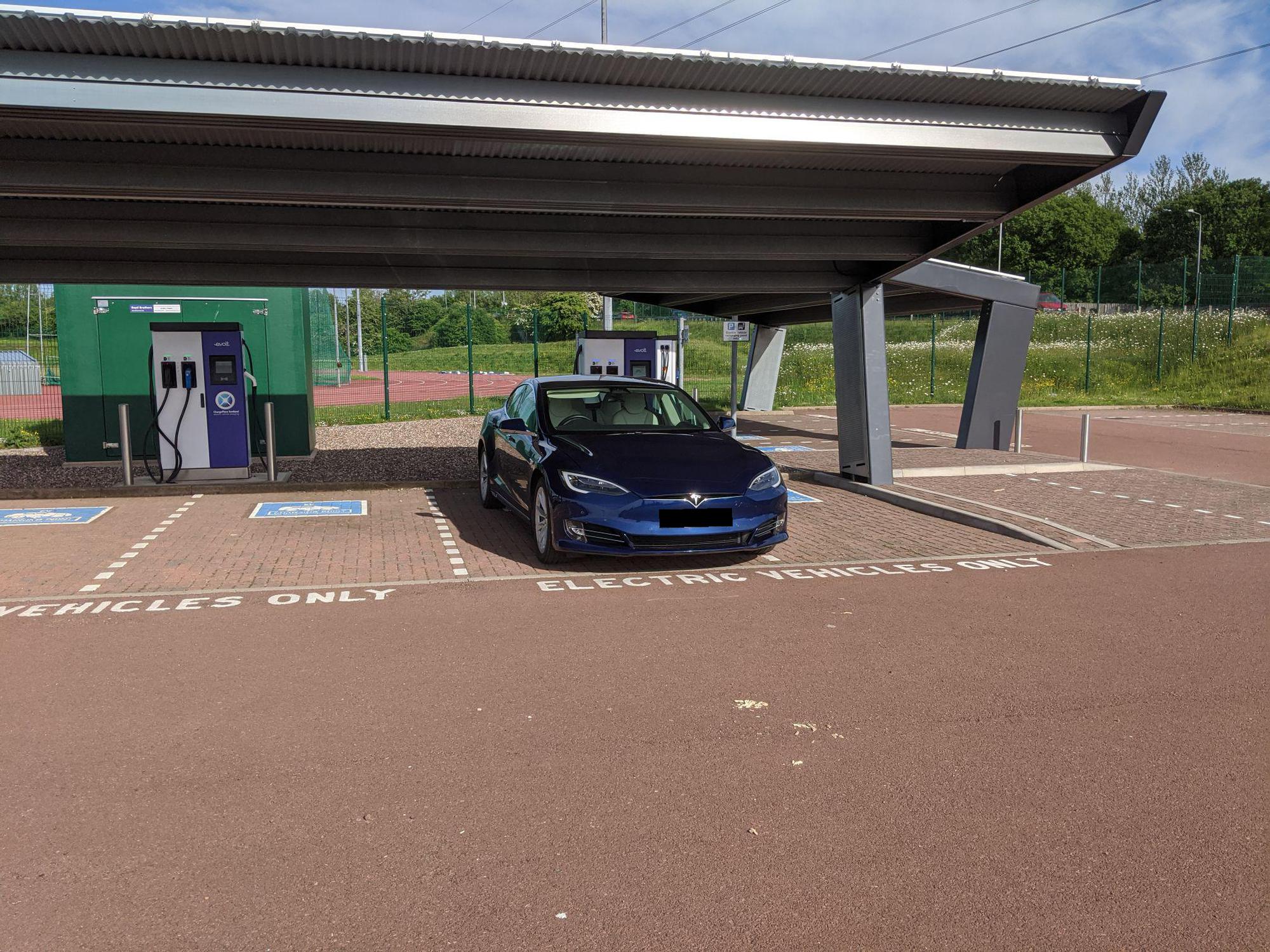 Ayrshire Athletics Arena | Kilmarnock, Scotland | EV Station