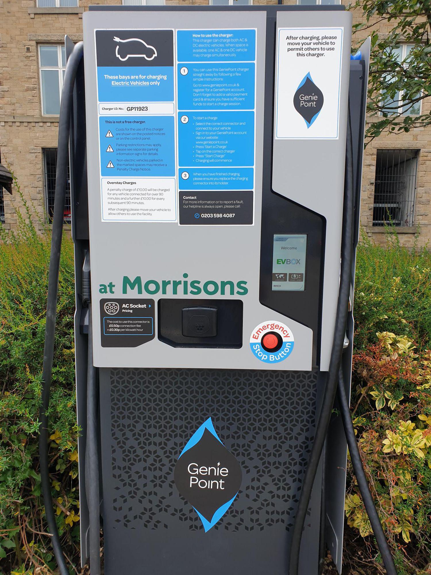 Morrisons Skipton | Morrisons, Skipton BD23 1RT, UK | EV Station