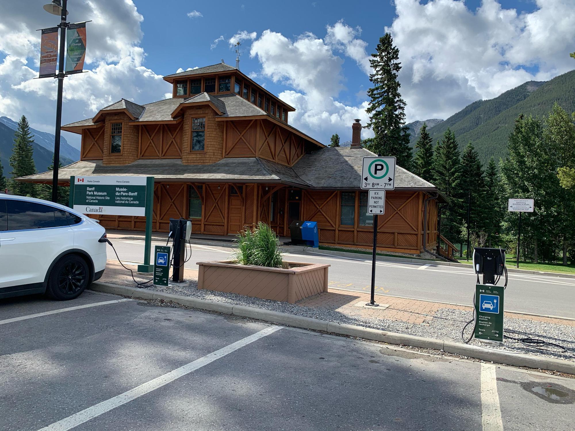 Banff Park Museum National Historic Site | Banff, AB | EV Station