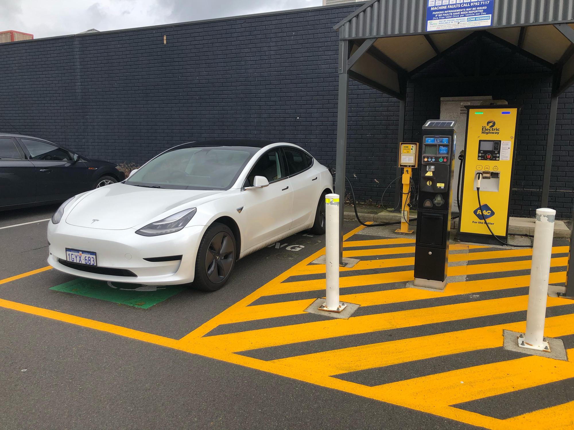 RAC Electric Highway - Bunbury | PlugShare
