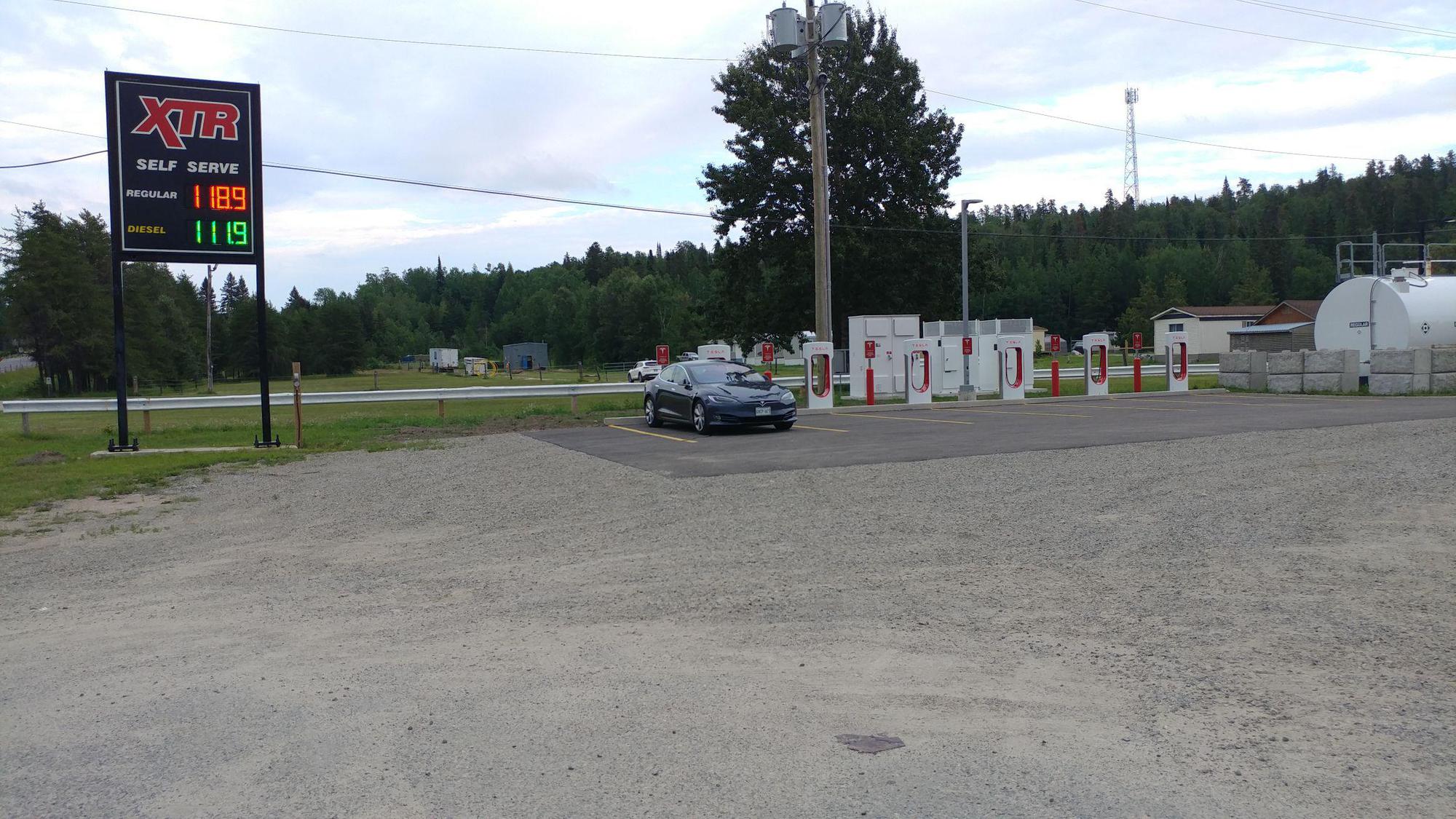 XTR Gas Station | White River, ON | EV Station