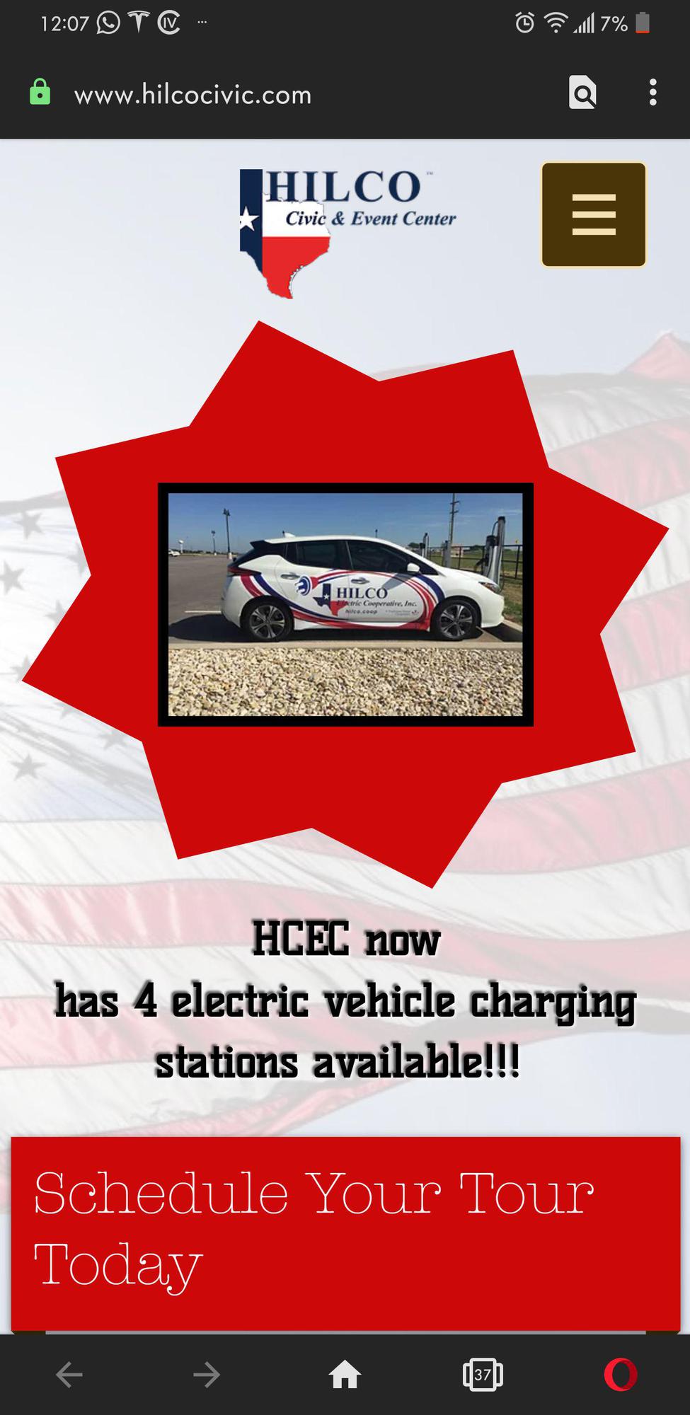 Hilco Civic Center | Itasca, TX | EV Station