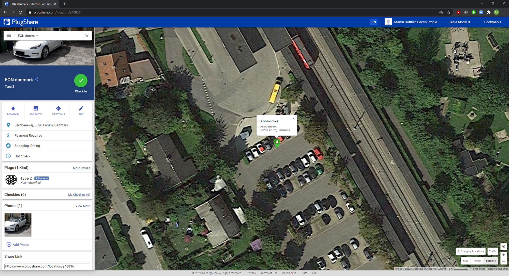 Farum Station | Jernbanevej 1, 3520 Farum, Denmark | EV Station