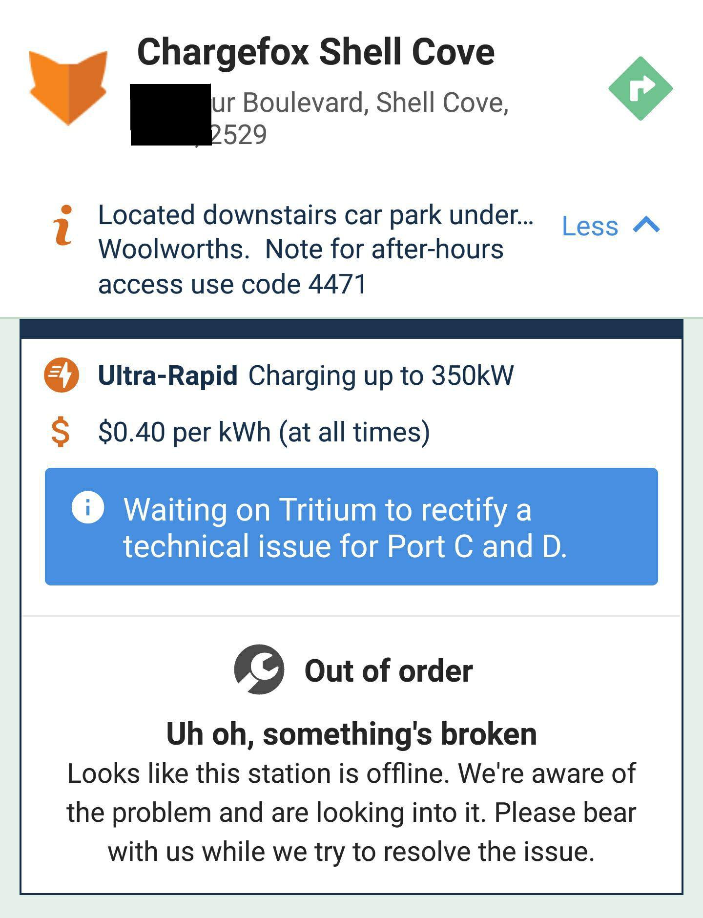 Woolworths Shell Cove | Shell Cove, NSW | EV Station