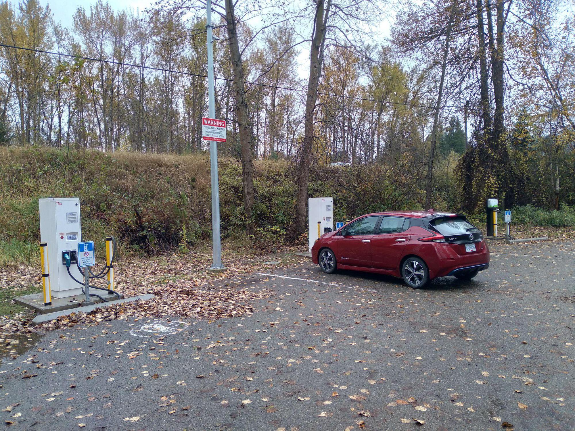 Little Fort Rest Area | Little Fort, BC | EV Station